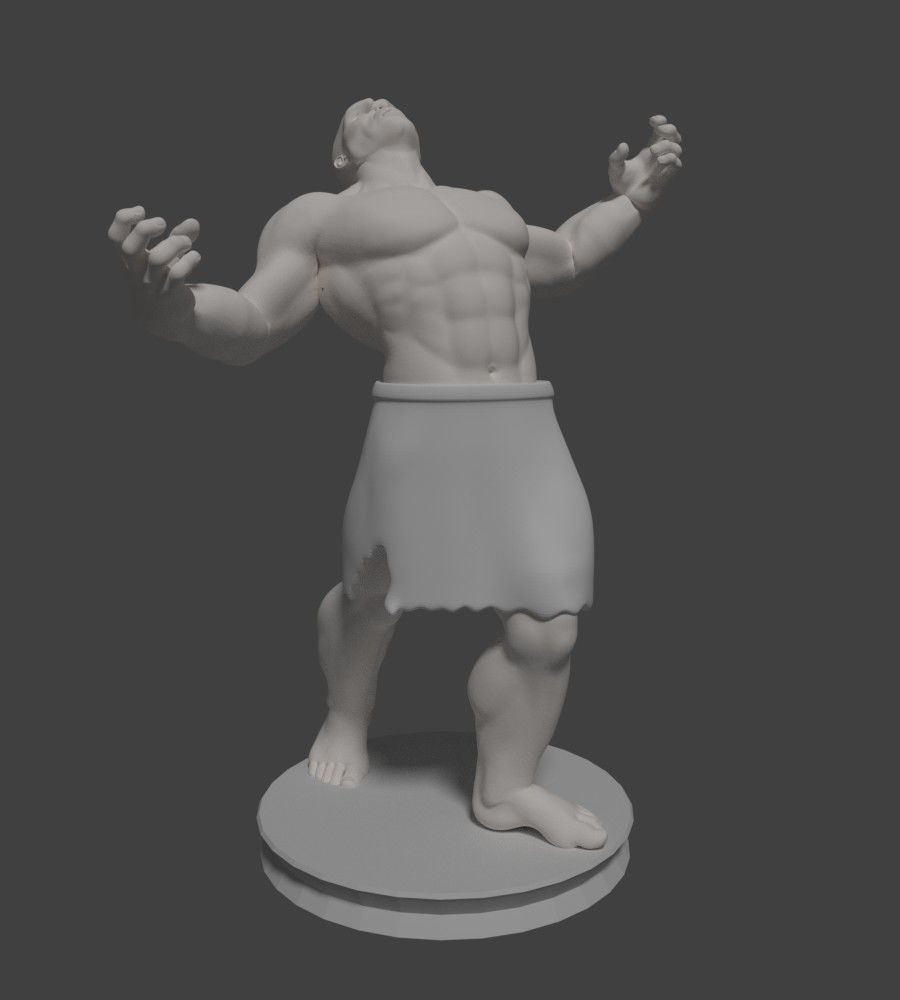Ogro man - Ogre mythological character 3D model | CGTrader