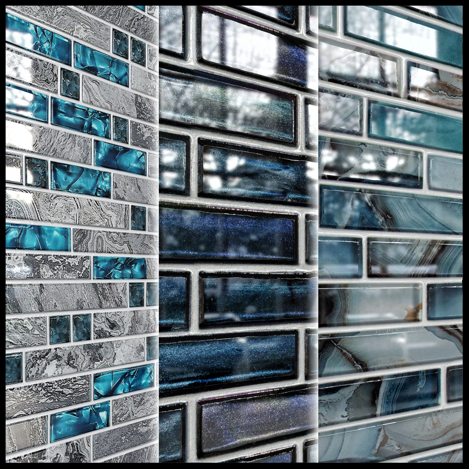 Glass mosaic tile Texture | CGTrader