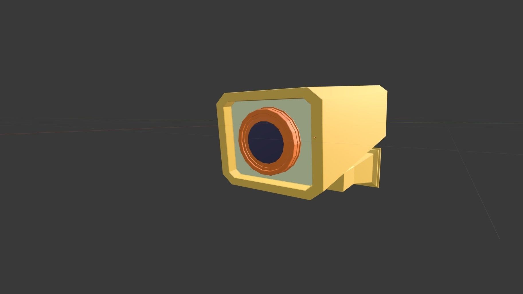 3D model Low poly Security Camera VR / AR / low-poly | CGTrader
