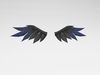 3D model Low Poly Wings v1 006 VR / AR / low-poly | CGTrader