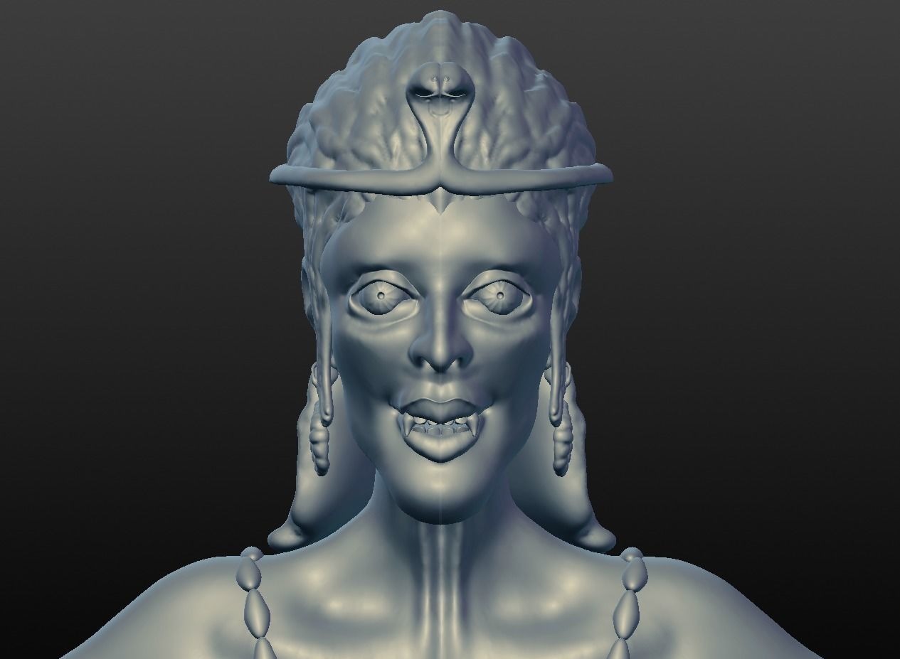 Lamia 3d sculpt 3D model | CGTrader