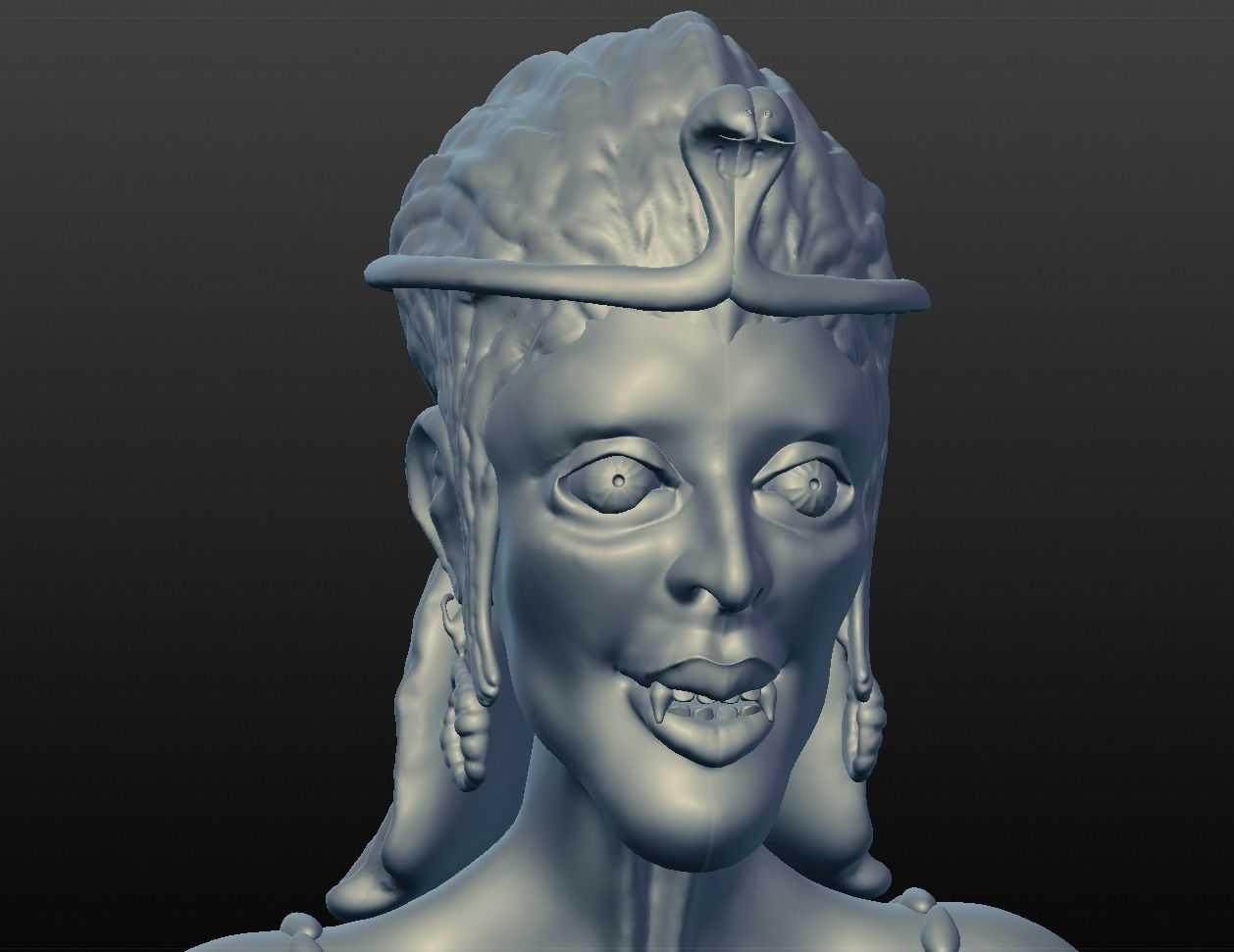 Lamia 3d sculpt 3D model | CGTrader