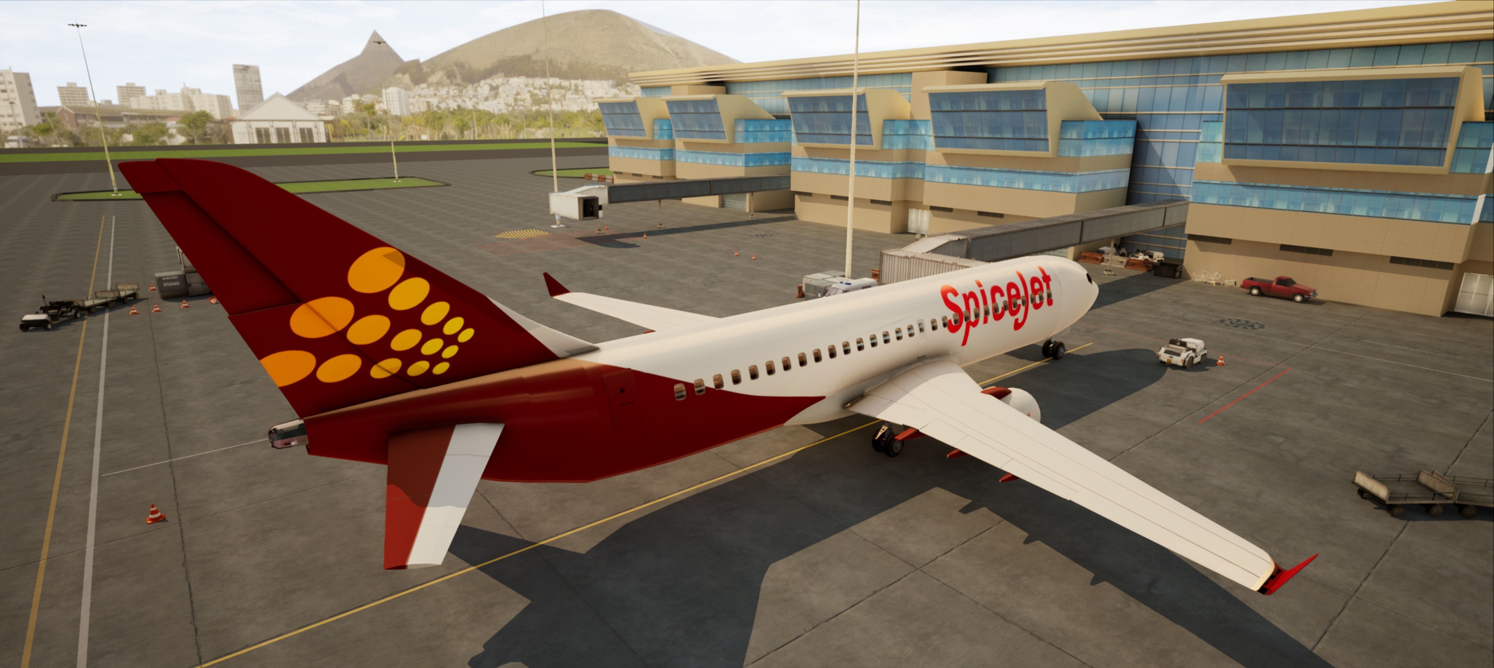 3D model Boeing 737 Exterior and Interior for ue4 and unity VR / AR ...