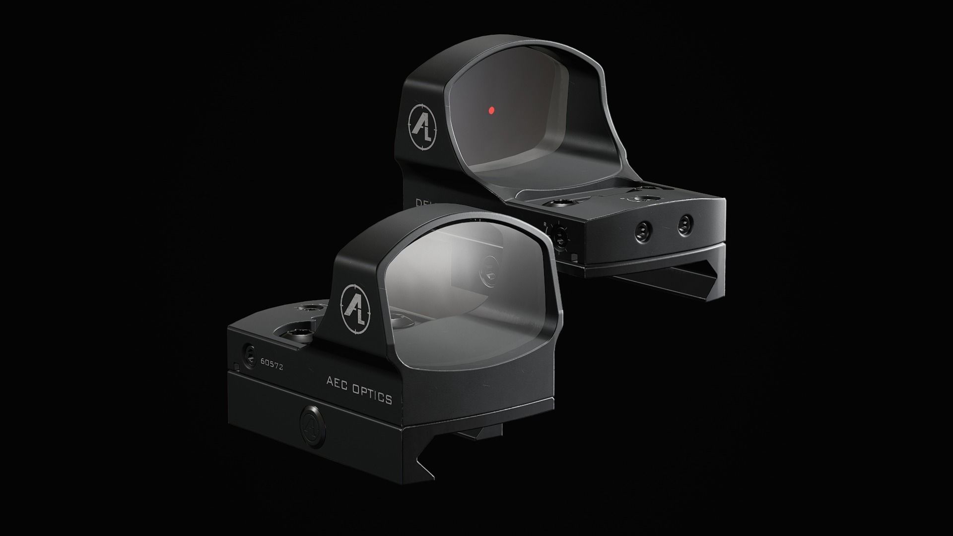 3D model DeltaPoint - Reflex Sight VR / AR / low-poly | CGTrader