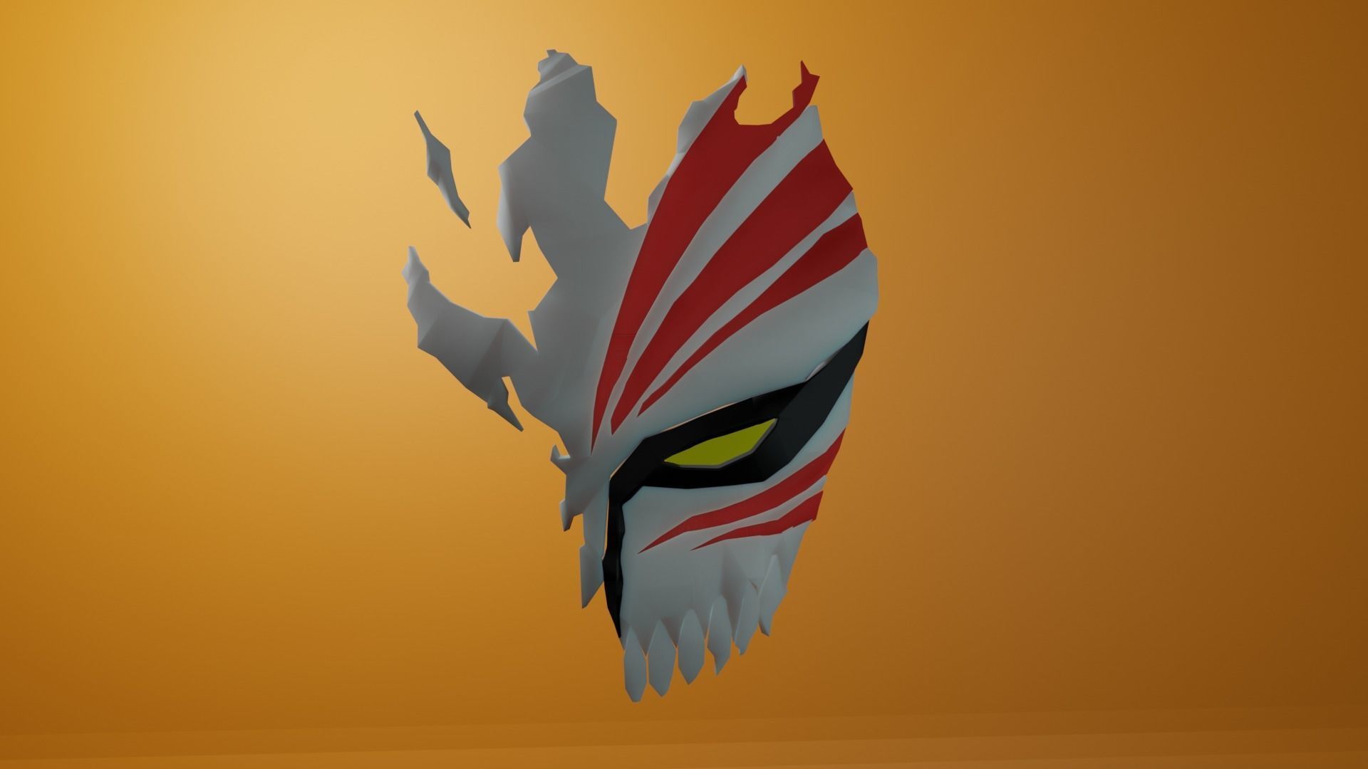 Ichigos Hollow mask 3D model | CGTrader