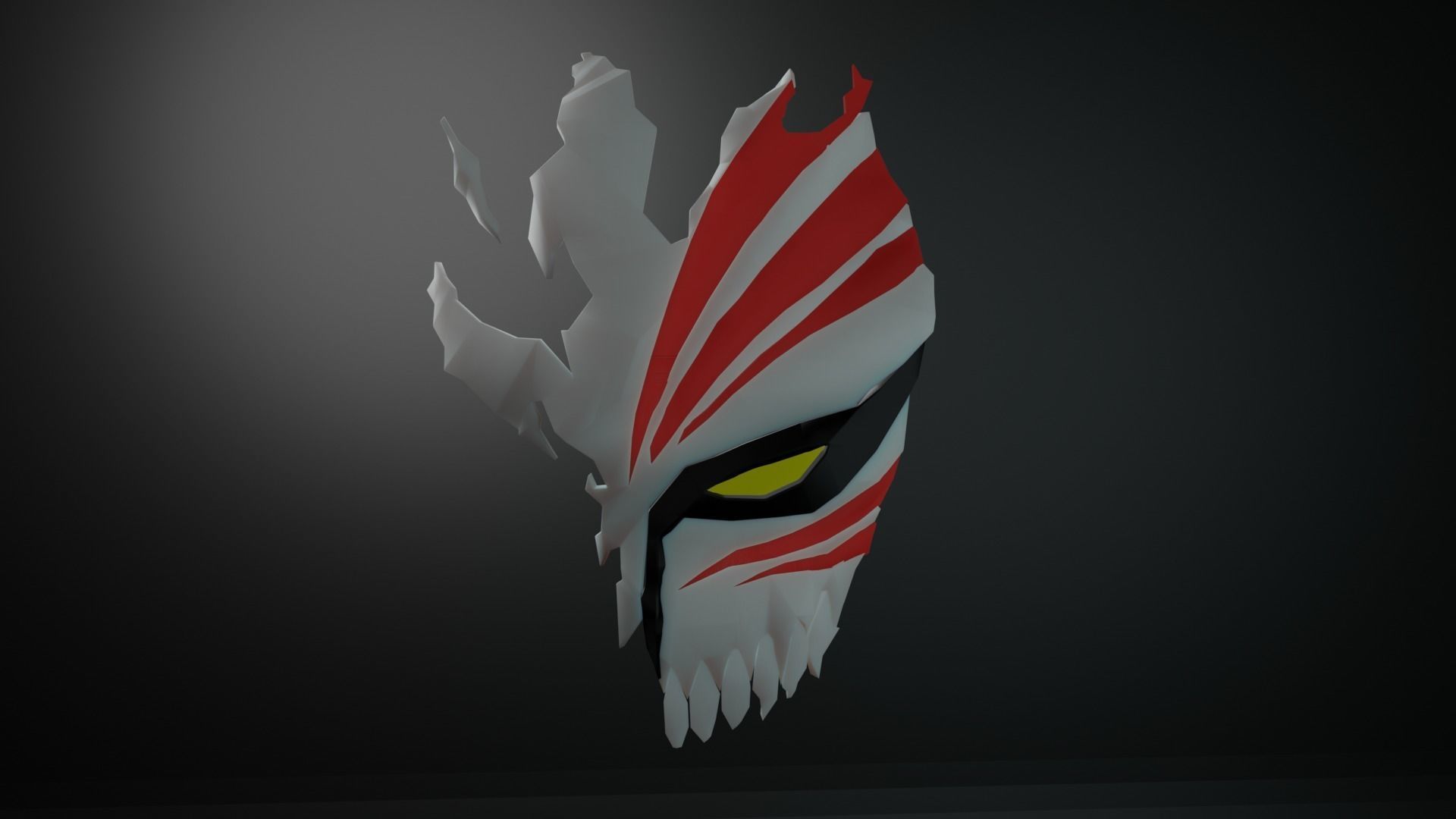 Ichigos Hollow mask 3D model | CGTrader
