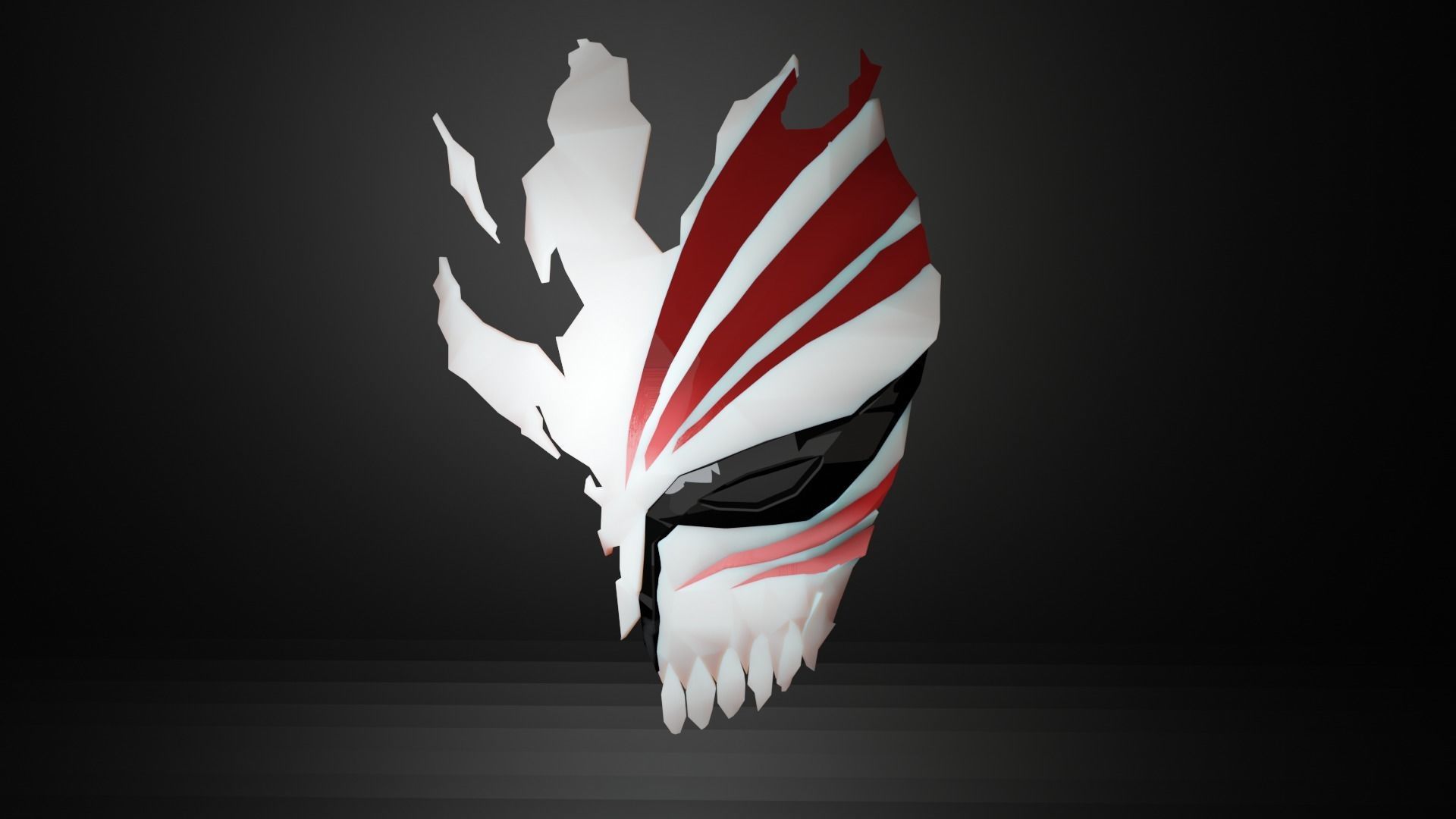 Ichigos Hollow mask 3D model | CGTrader