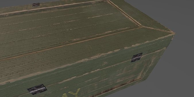 3D model Military box Lowpoly 3D model VR / AR / low-poly | CGTrader