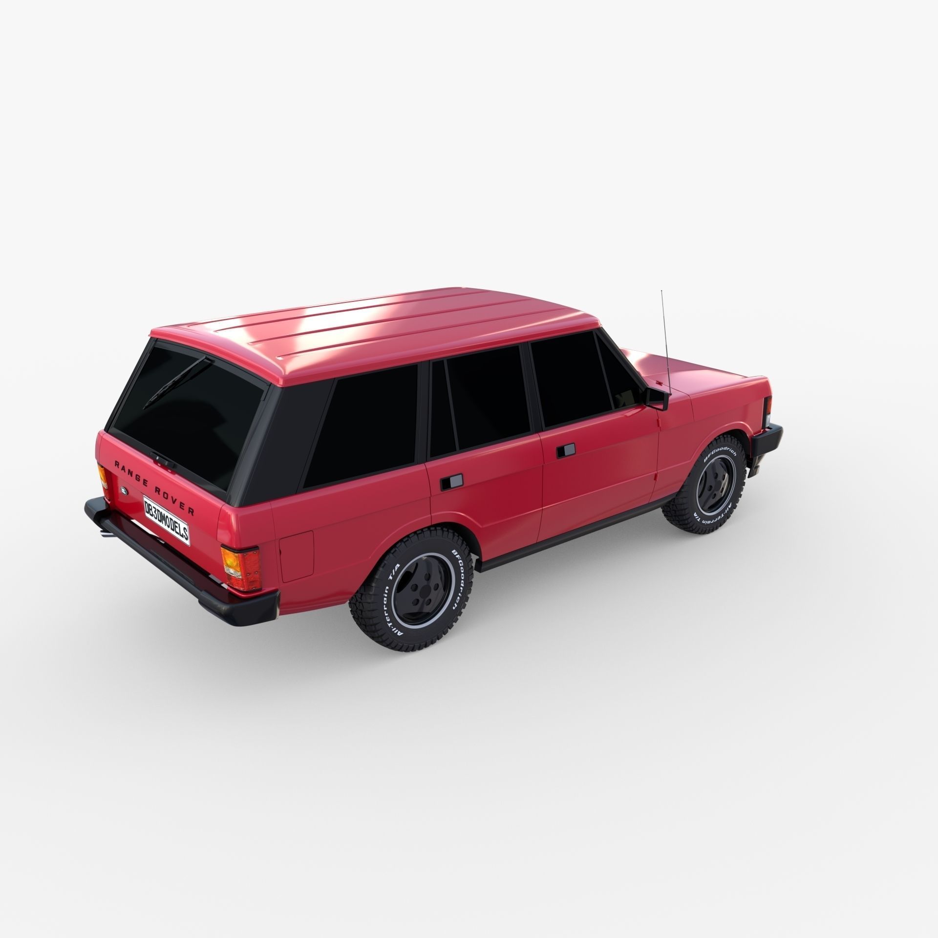 Range Rover Classic RHD v2 3D model | CGTrader
