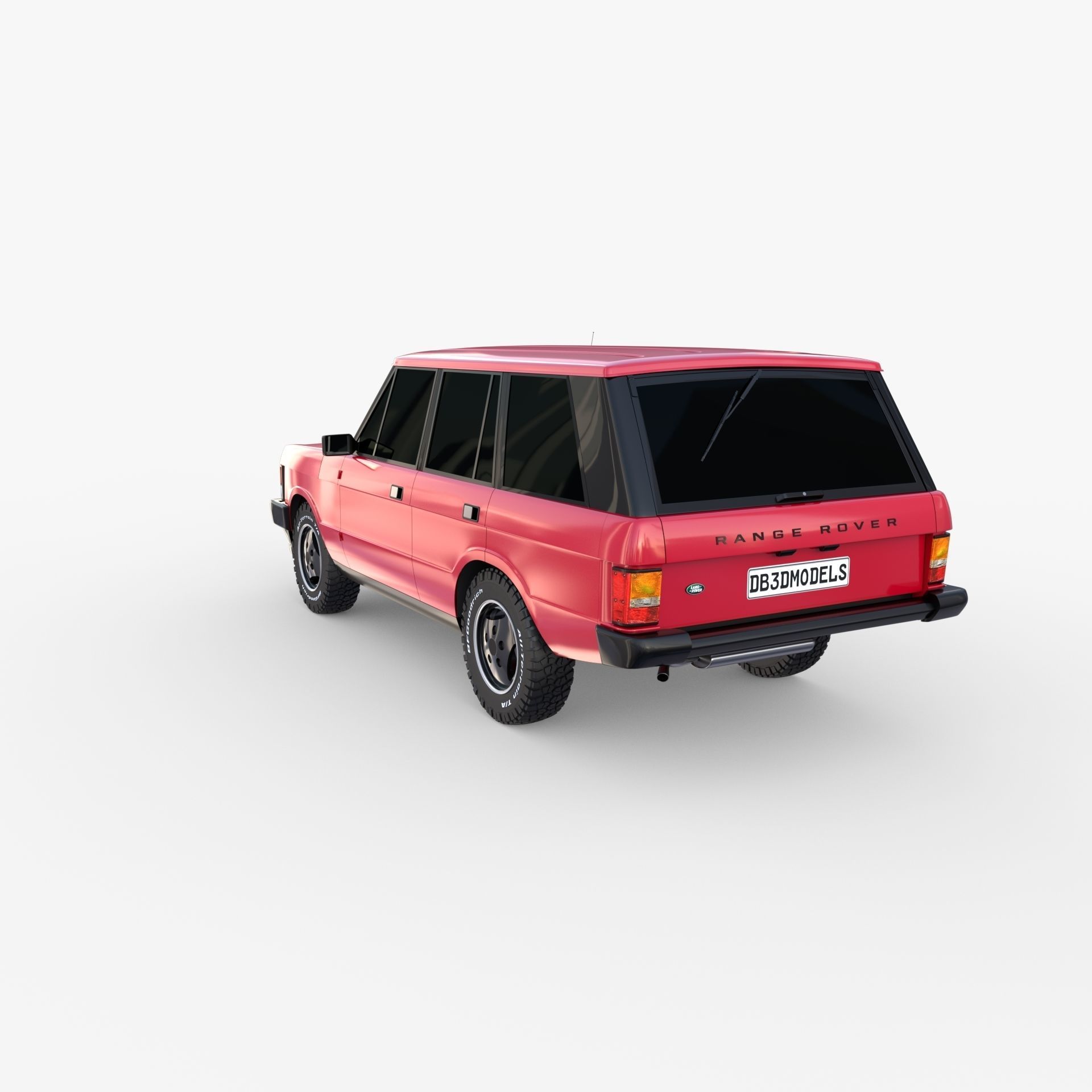Range Rover Classic RHD v2 3D model | CGTrader