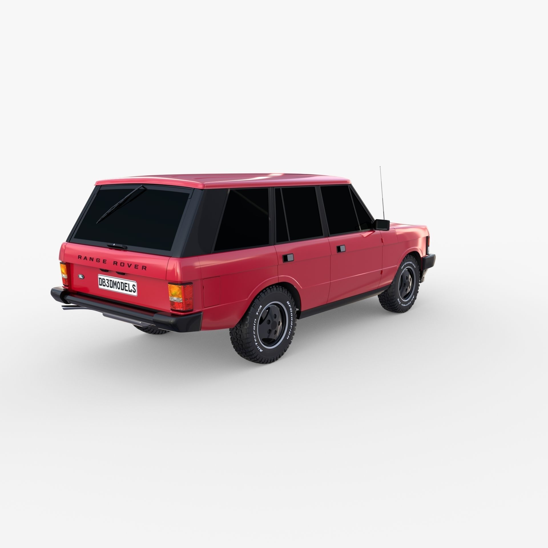 Range Rover Classic RHD v2 3D model | CGTrader