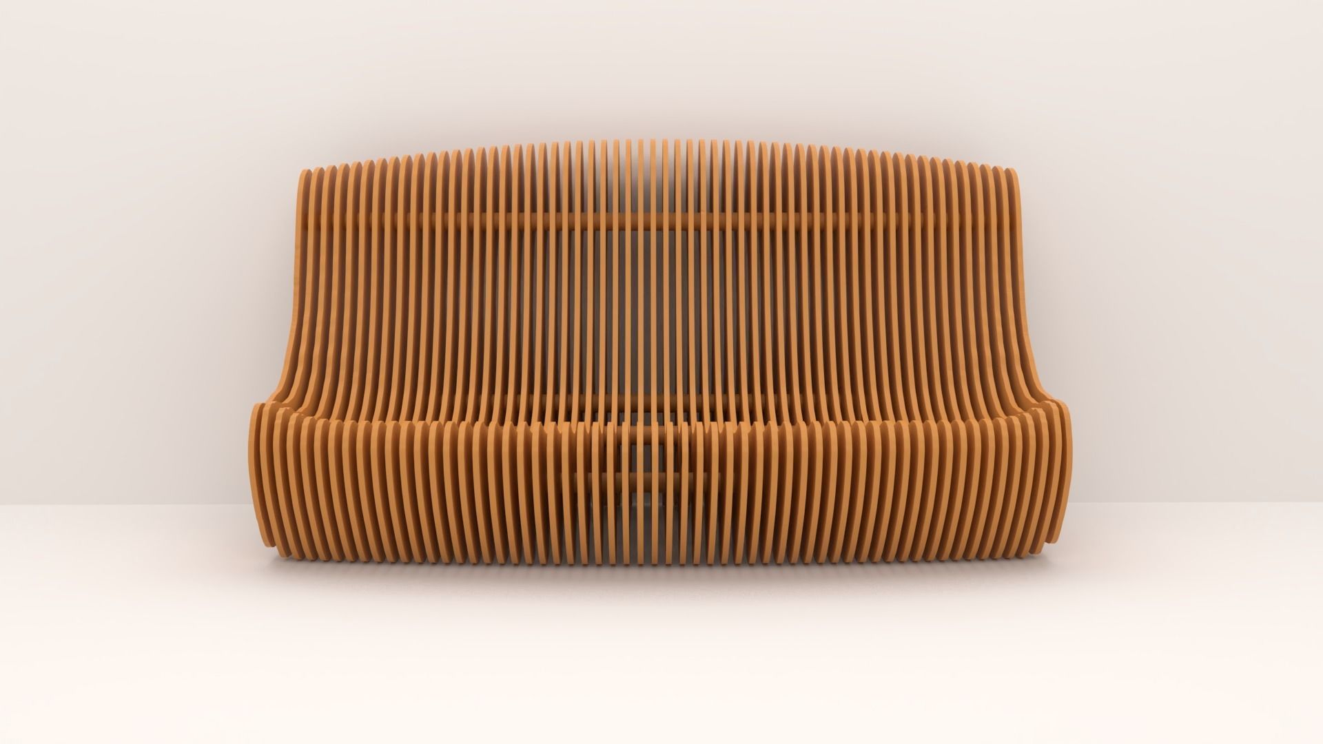 Parametric bench 3D model 03 3D model | CGTrader