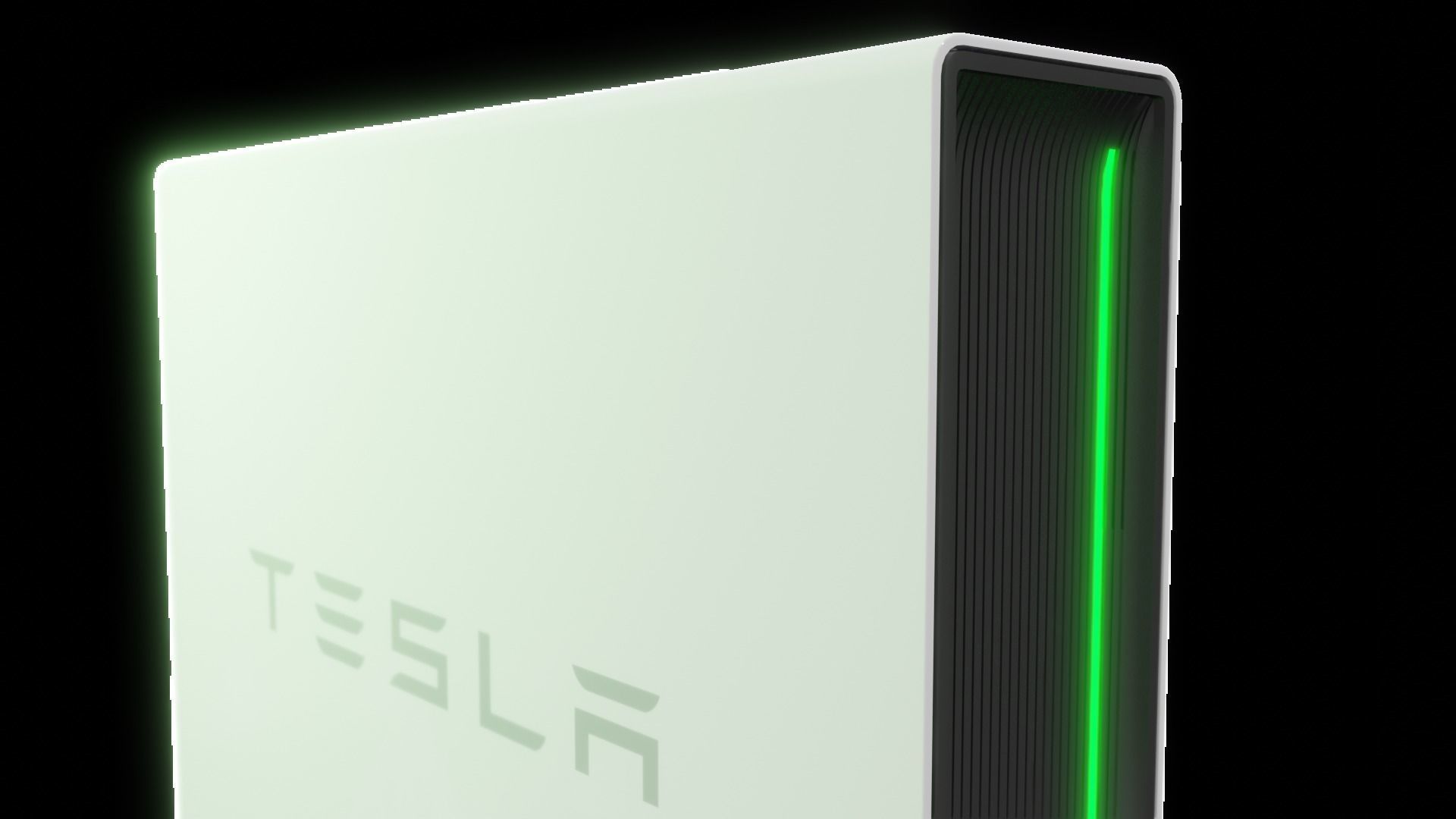 3D model Tesla Powerwall 2 - Low Poly PBR VR AR Ready VR / AR / low ...