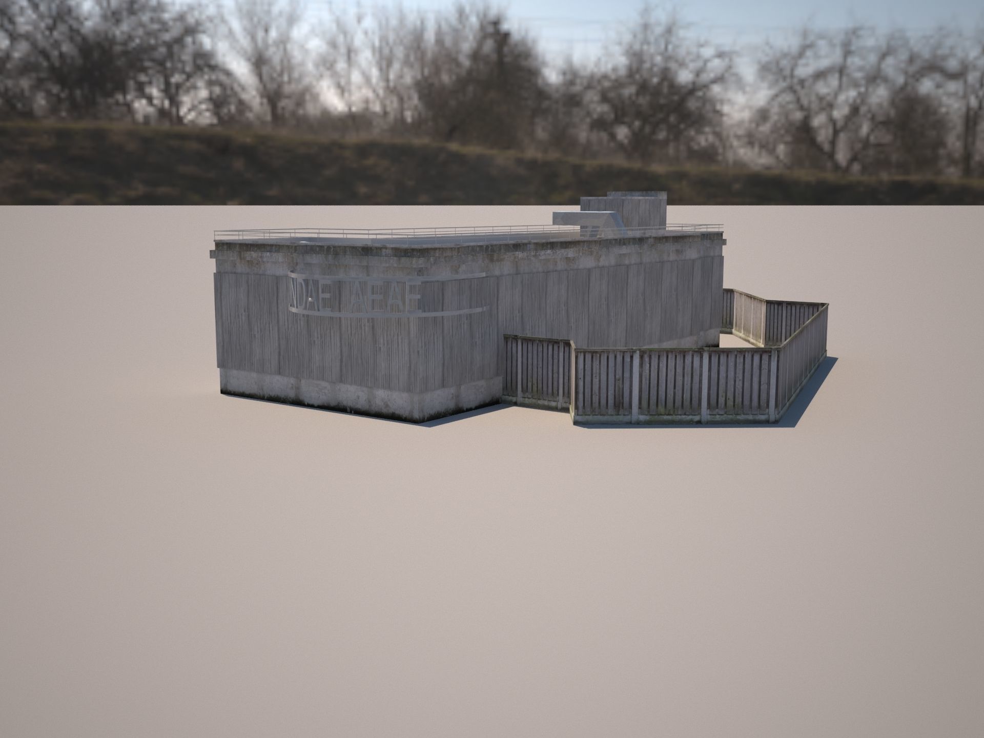 3d Entourage Buildings Context 3D model | CGTrader