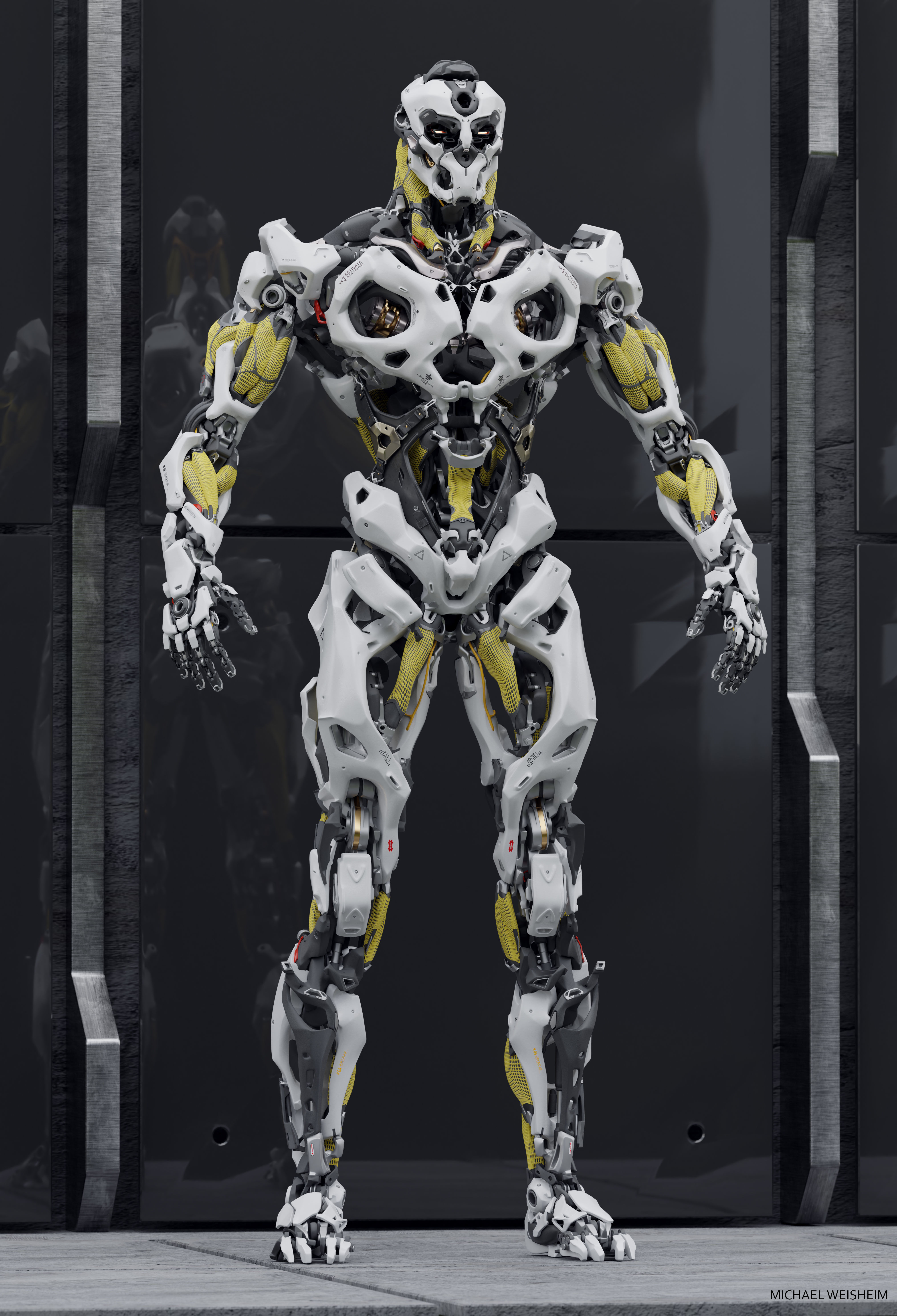 Sci-fi Robot 3D model | CGTrader