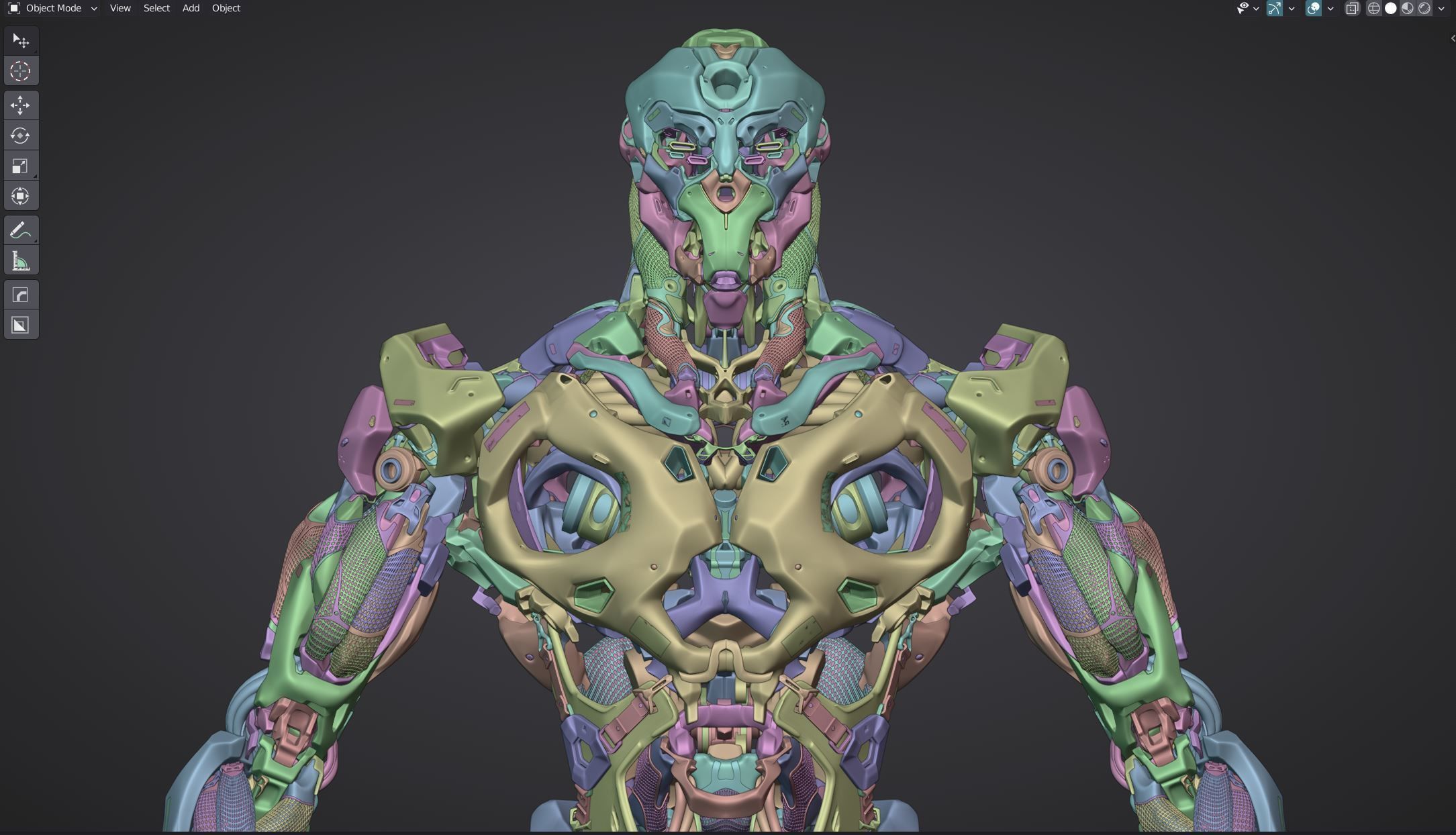 Sci-fi Robot 3D model | CGTrader