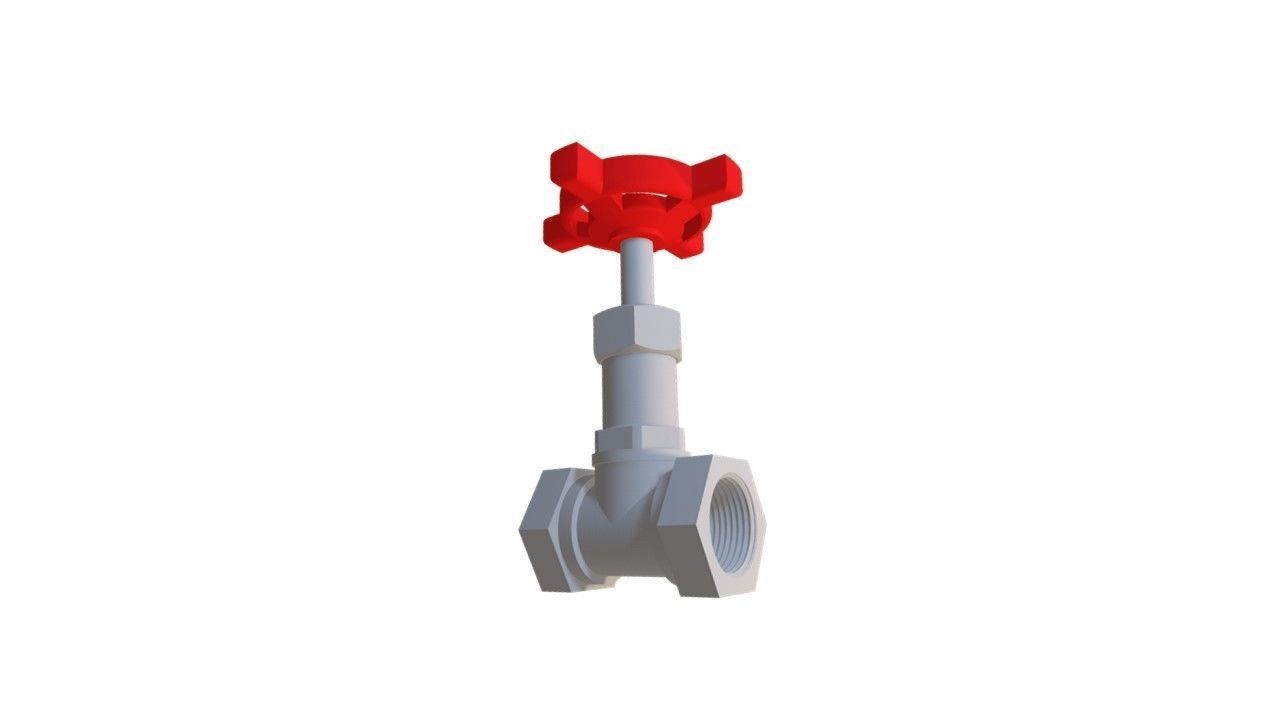 RATED NEEDLE VALVE 3D model 3D printable | CGTrader