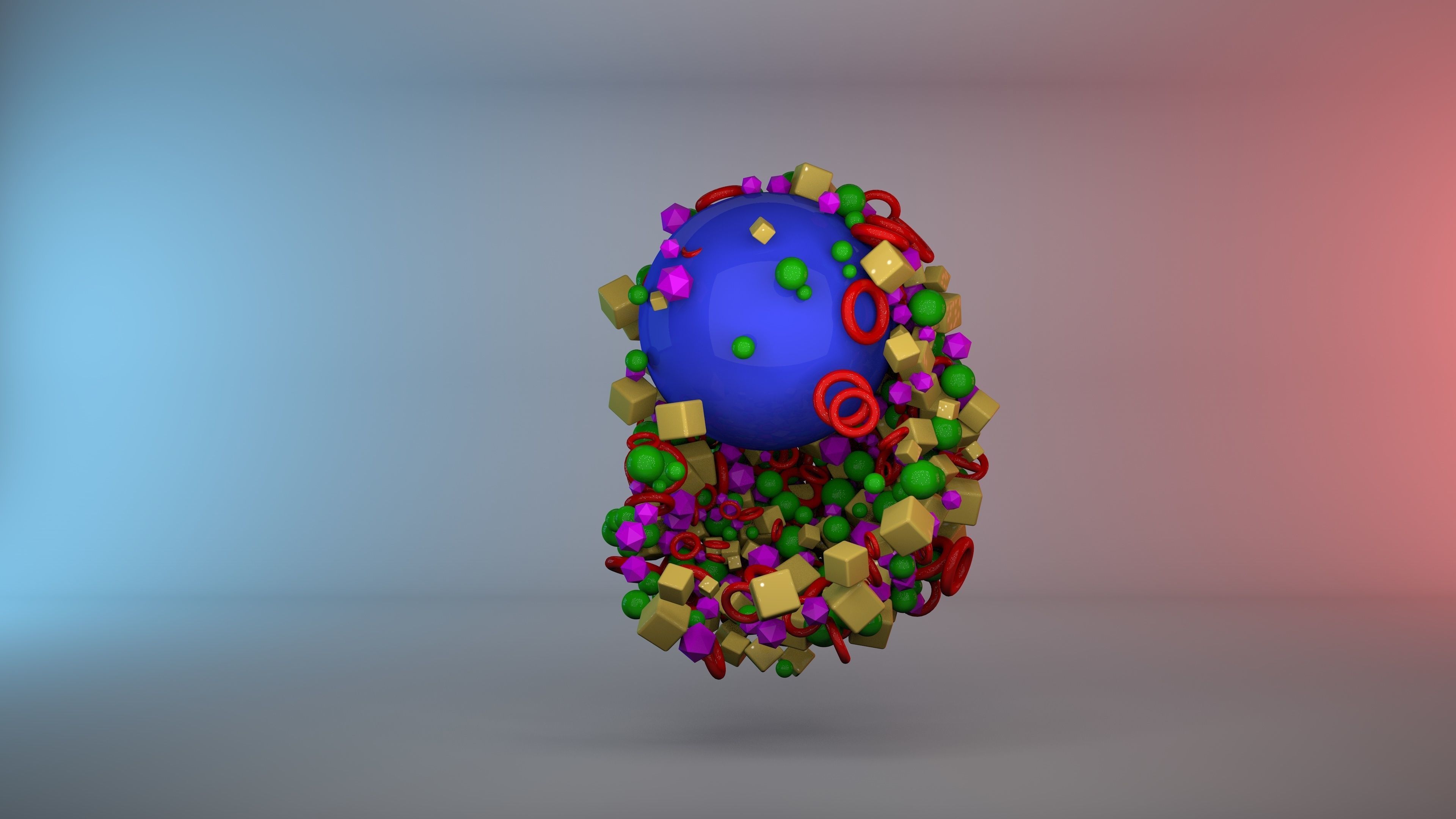 Collision c4d render file free 3D model animated | CGTrader