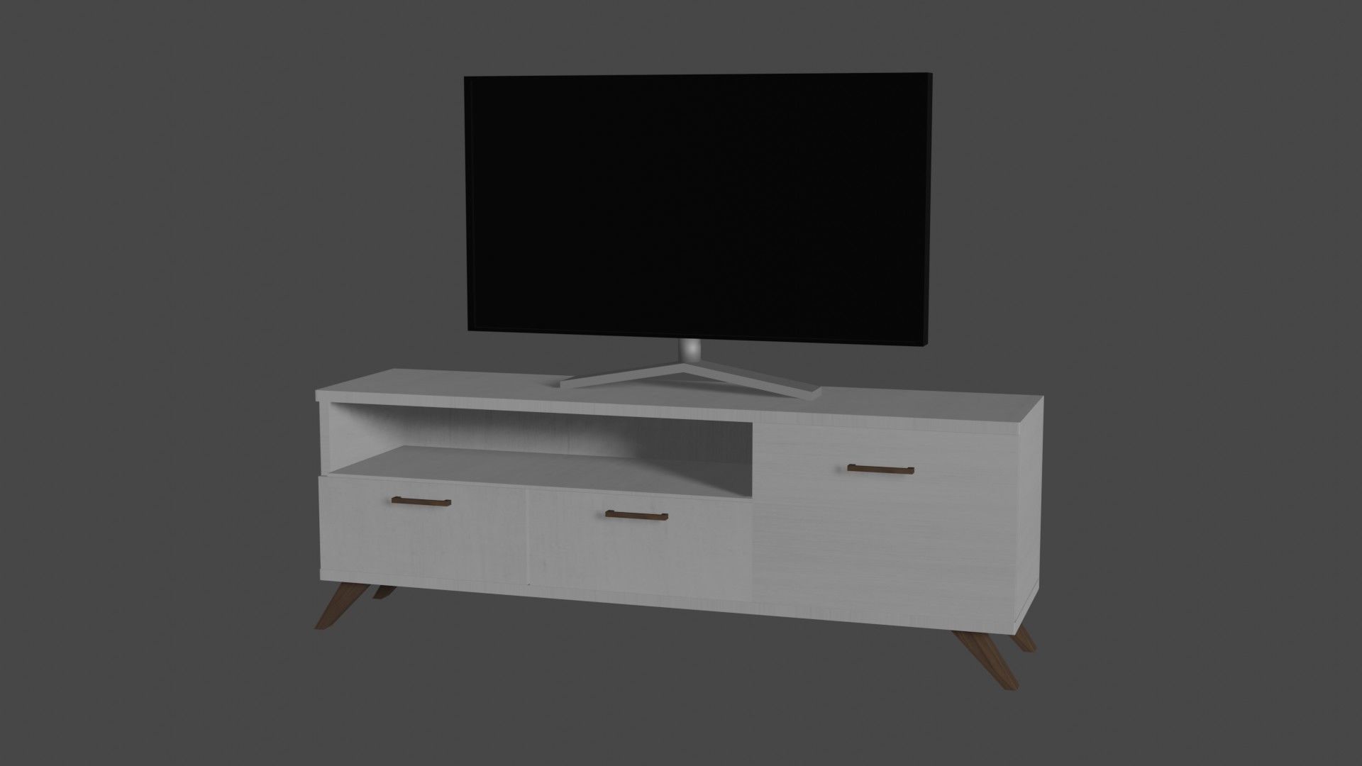 TV Unit 3D model | CGTrader