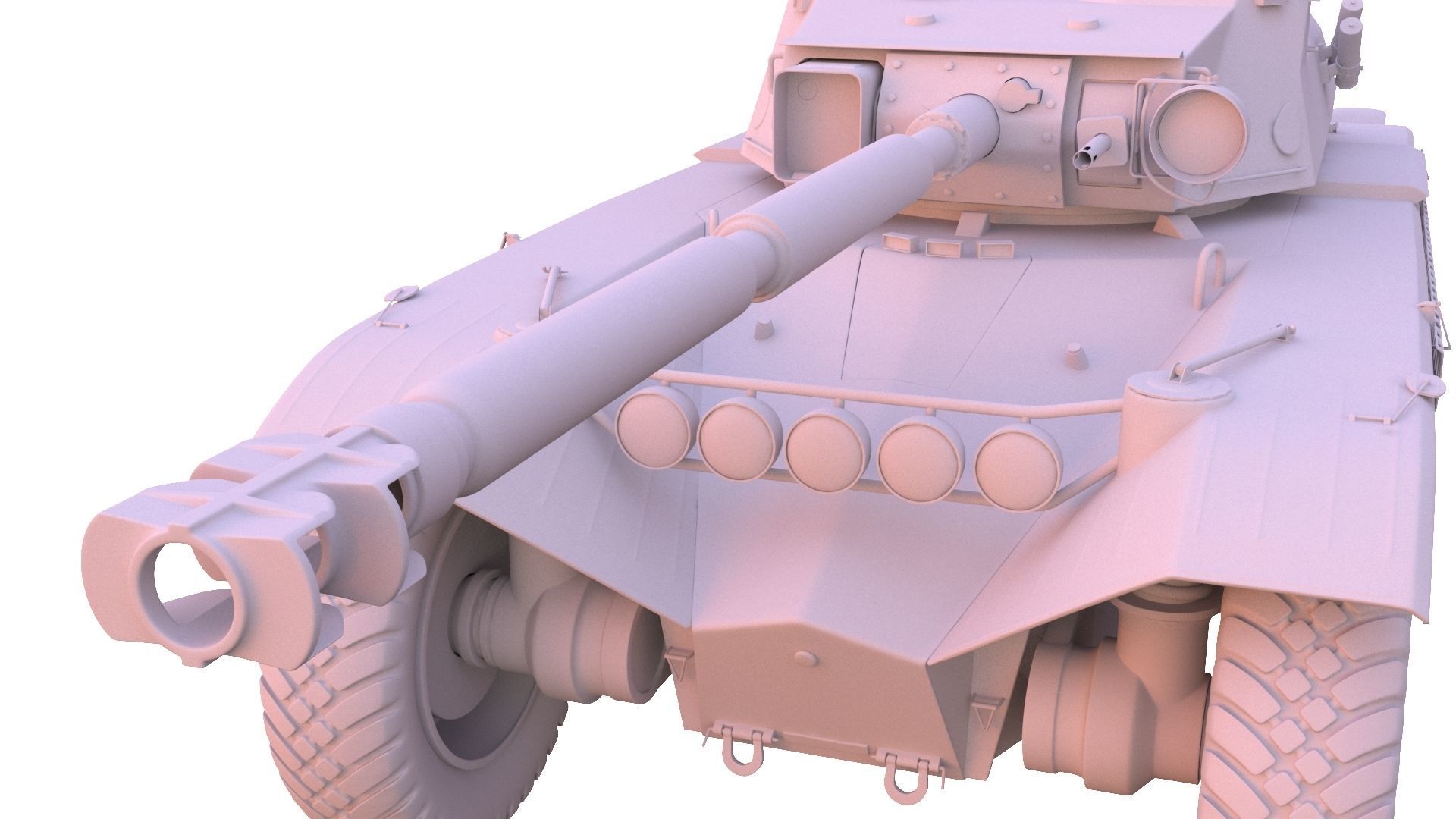 Panhard EBR 105 3D model | CGTrader