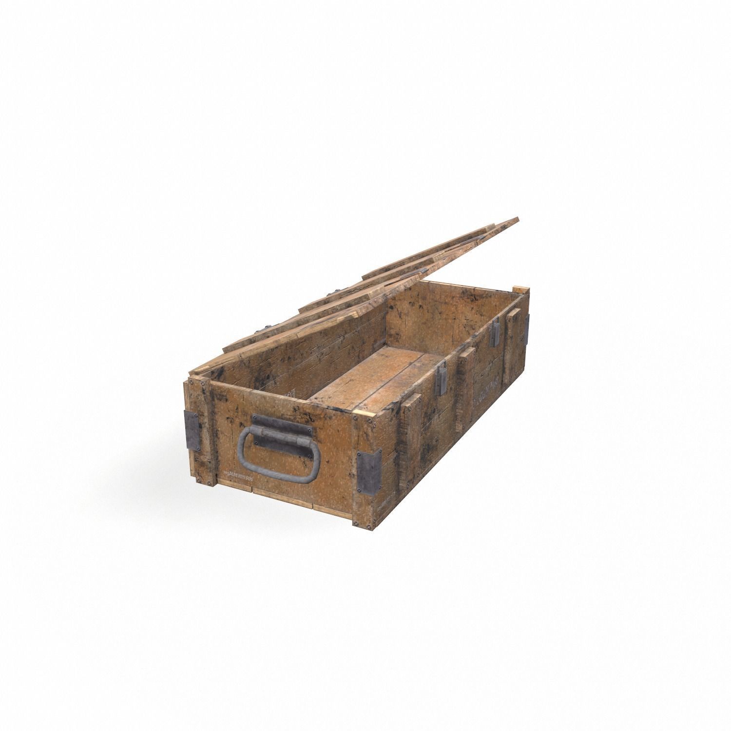 3D model Ammo Crate - PBR VR / AR / low-poly | CGTrader