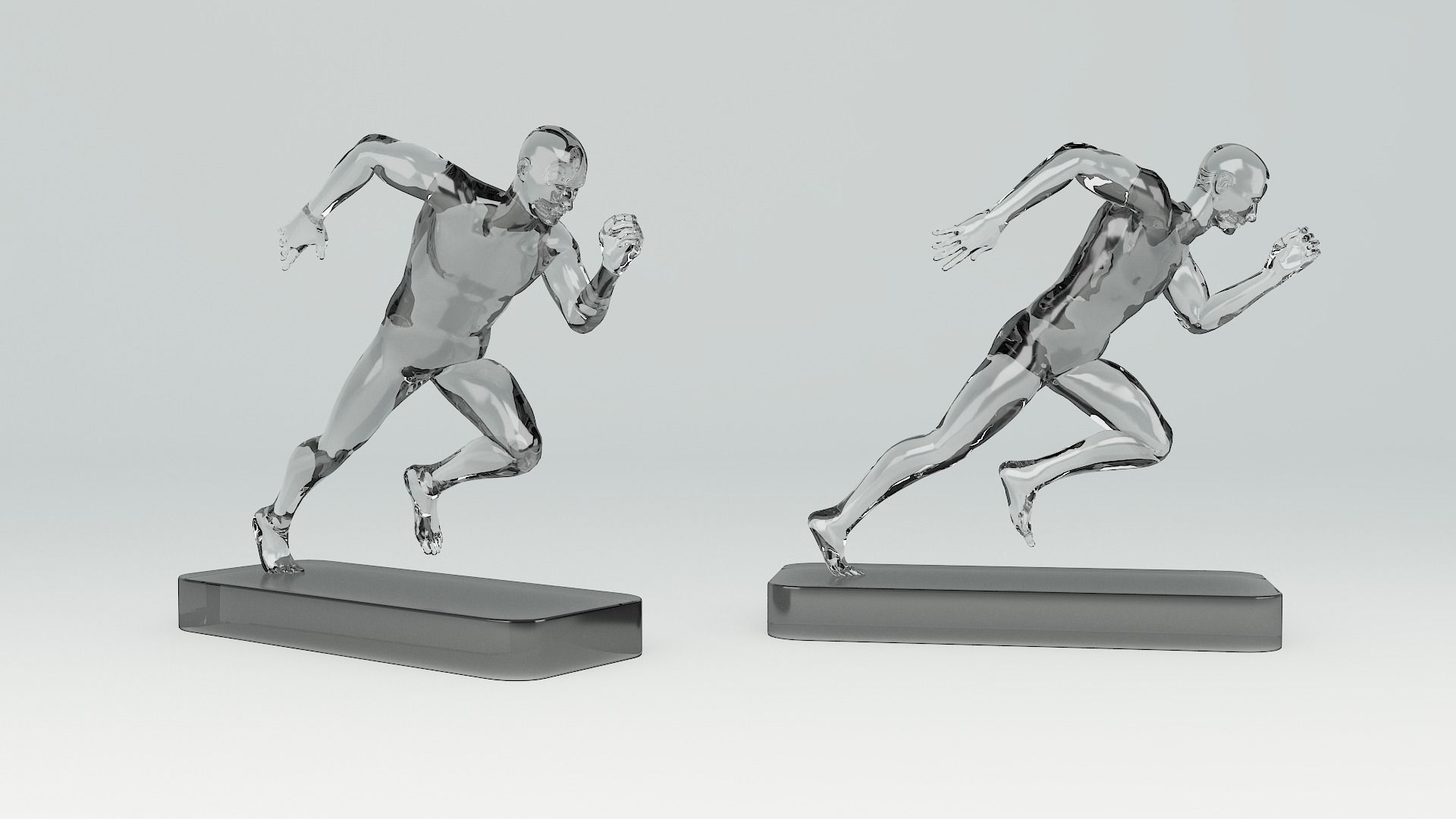 3D printable Runner model 3D model 3D printable | CGTrader