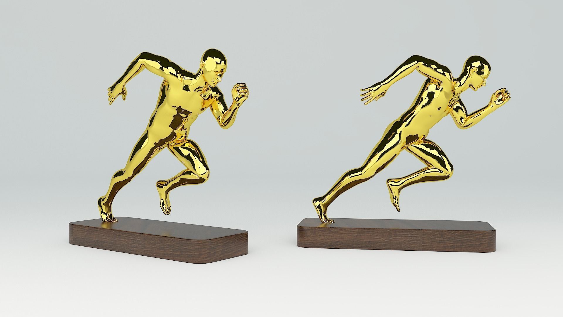 3D printable Runner model 3D model 3D printable | CGTrader