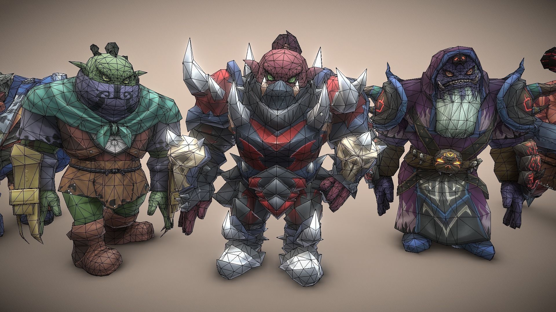 3D model Fantasy Anime Ork VR / AR / low-poly | CGTrader