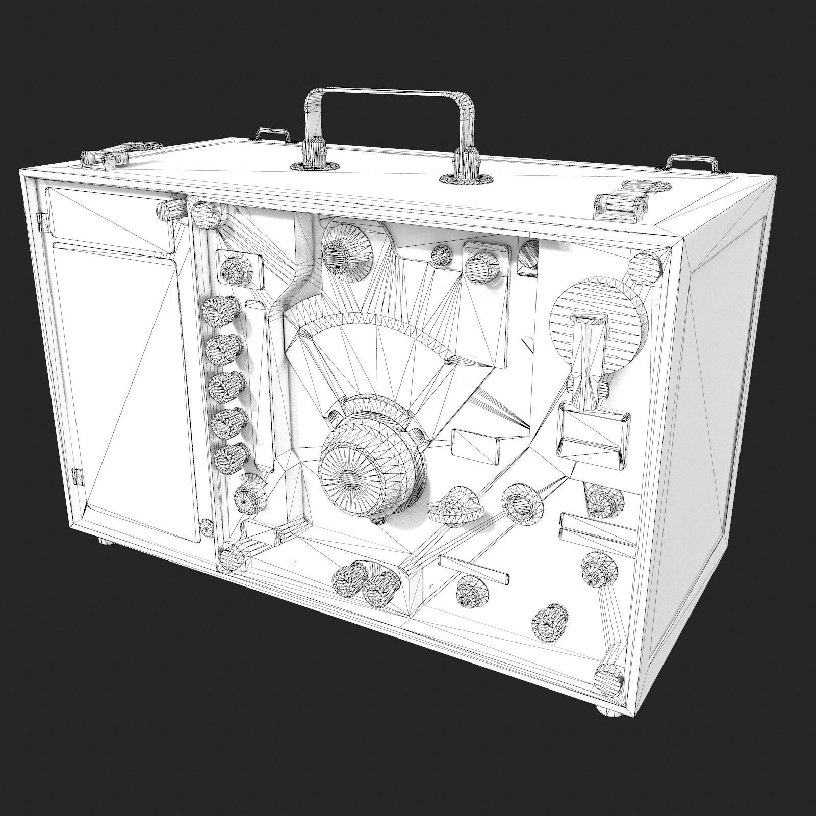 Soviet Military Radio free VR / AR / low-poly 3D model | CGTrader