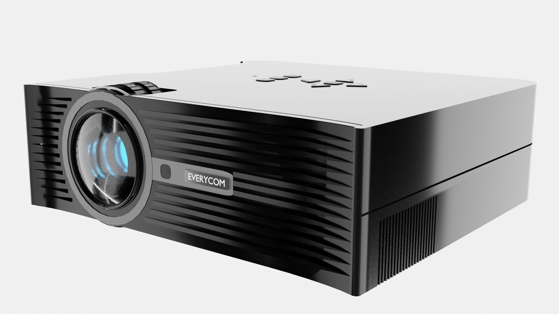 Projector 3D Model 3D model | CGTrader
