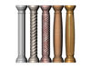 Miniature model making columns 3D model 3D printable | CGTrader
