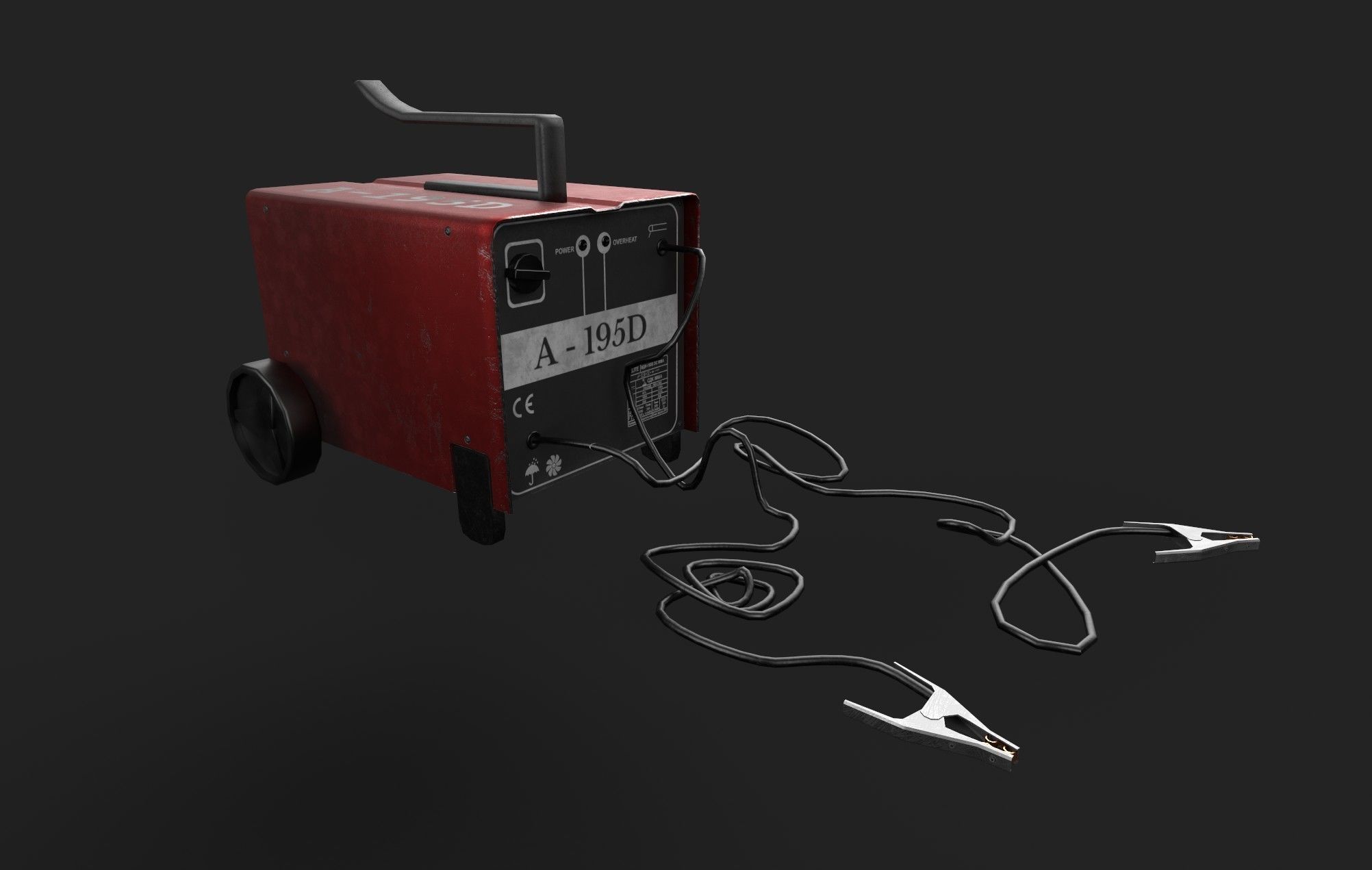 Welding machine 3D model | CGTrader