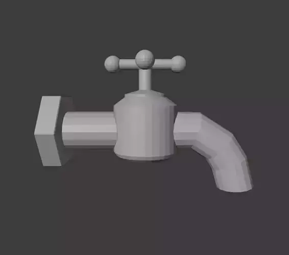 Faucet free 3D model | CGTrader