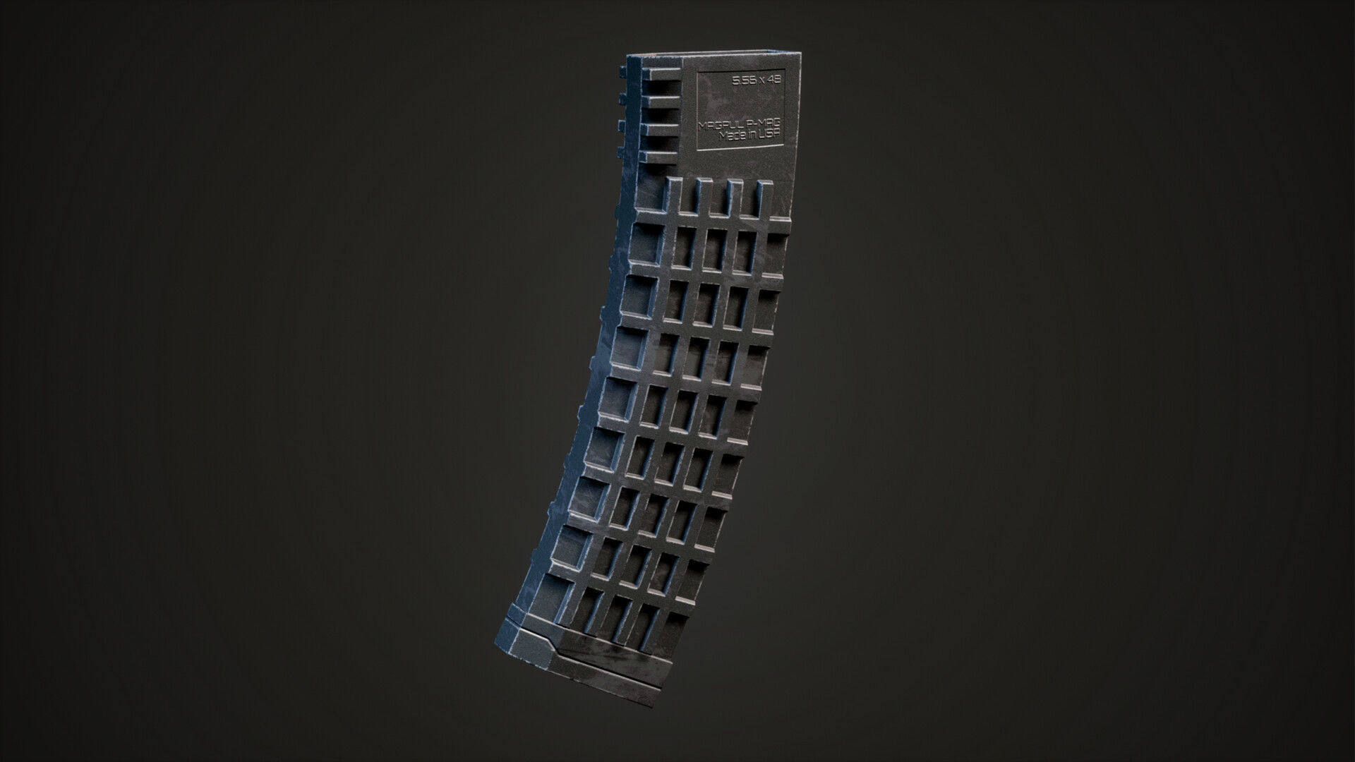 3D model Assault Rifle Magazine VR / AR / low-poly | CGTrader