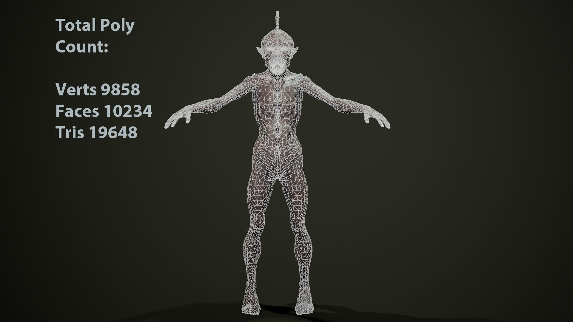 3D model Ghoul Warrior VR / AR / low-poly rigged | CGTrader
