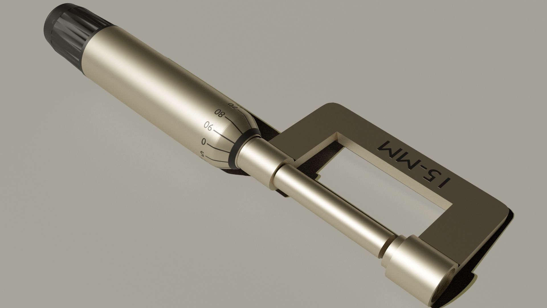 Screw gauge 3D model | CGTrader