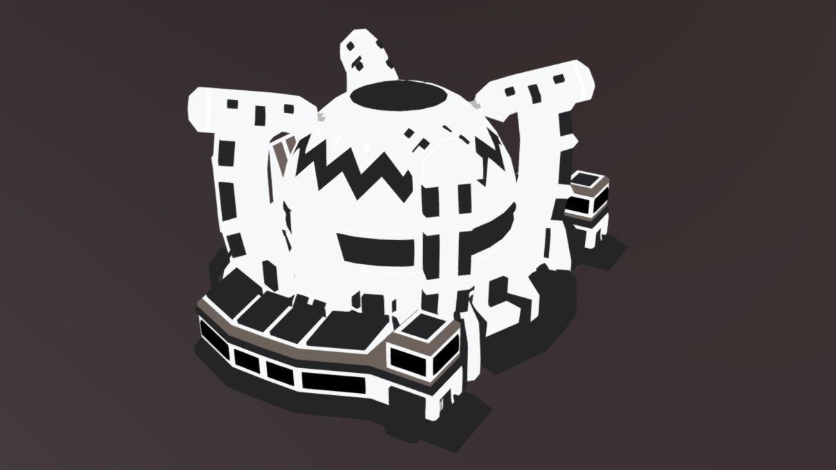 3D model Atomic Core VR / AR / low-poly | CGTrader