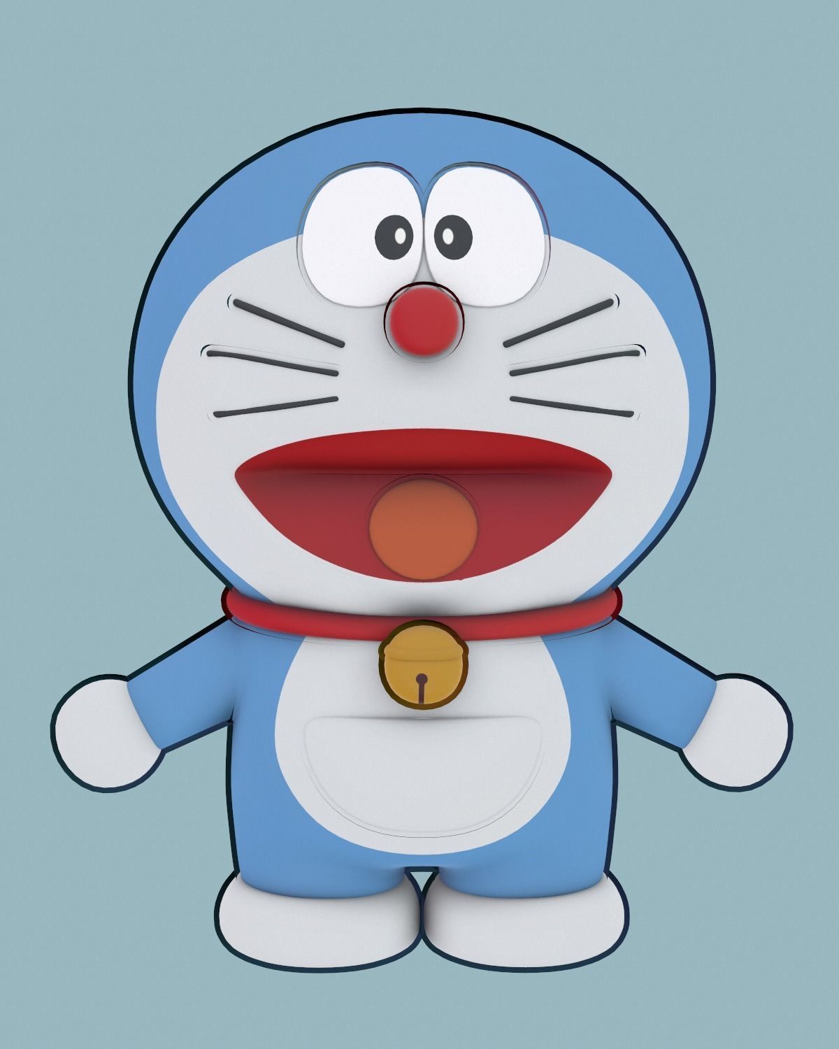DORAEMON 3D MODEL cartoon character 3D model | CGTrader