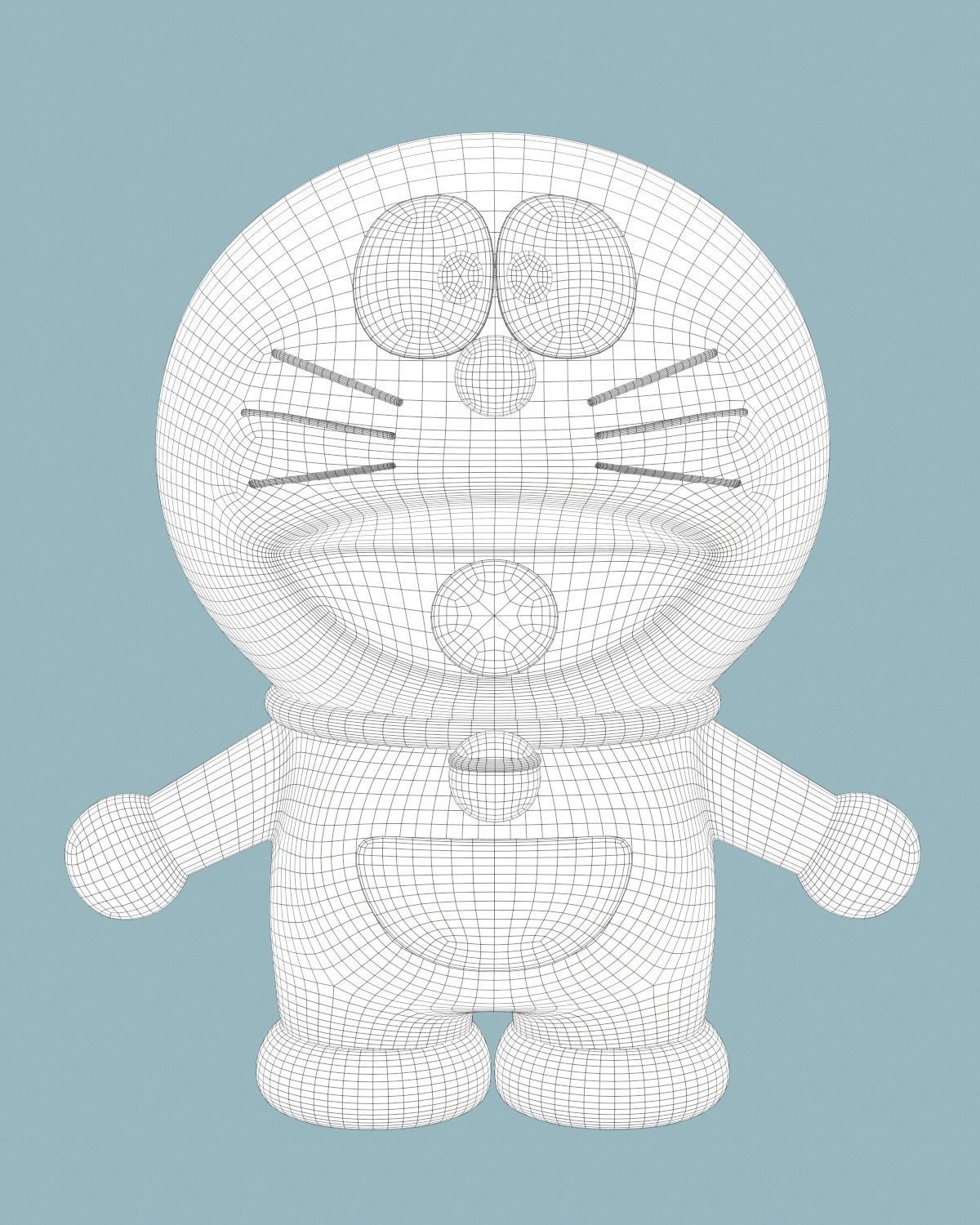 DORAEMON 3D MODEL cartoon character 3D model | CGTrader