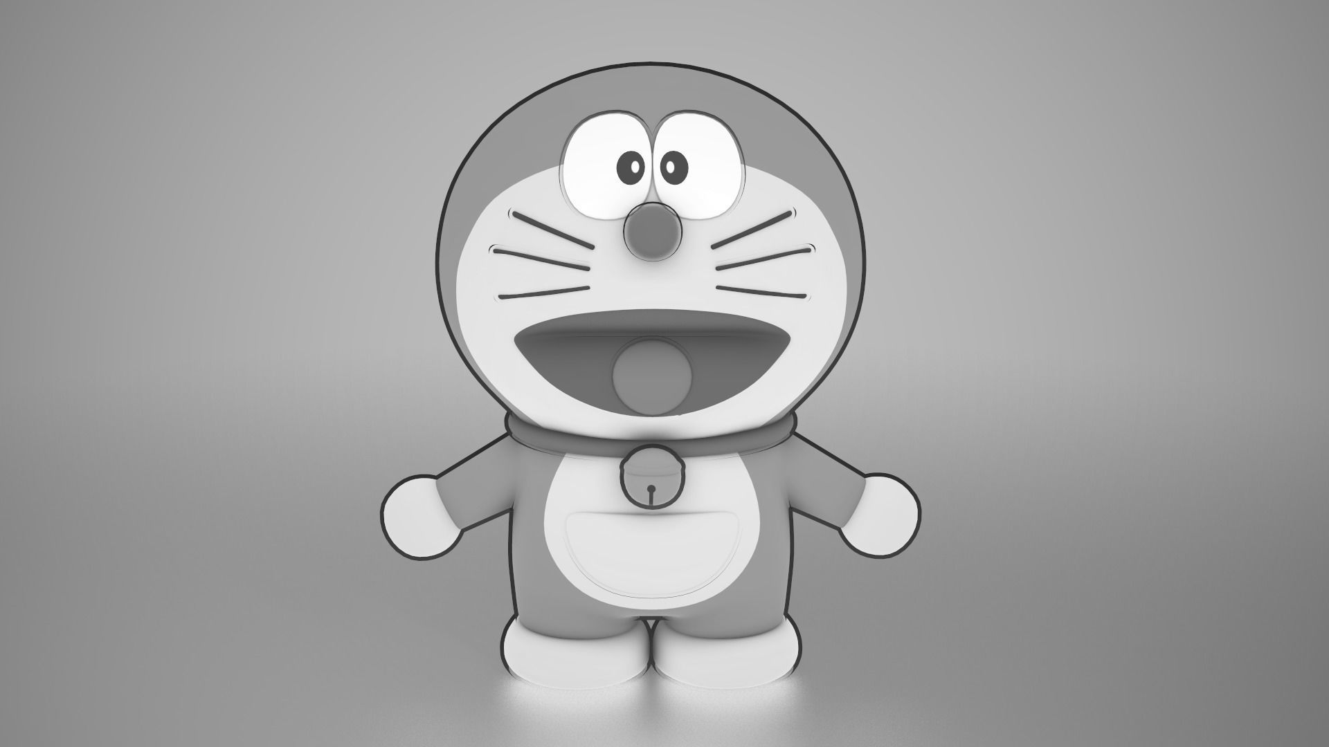 DORAEMON 3D MODEL cartoon character 3D model | CGTrader