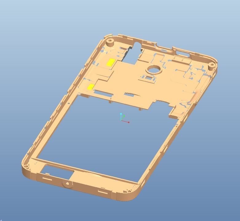 Xiaomi S5 mobile phone structure drawing 3D model | CGTrader