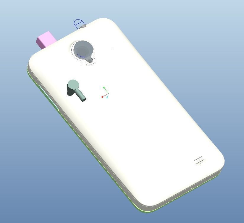 Xiaomi S5 mobile phone structure drawing 3D model | CGTrader