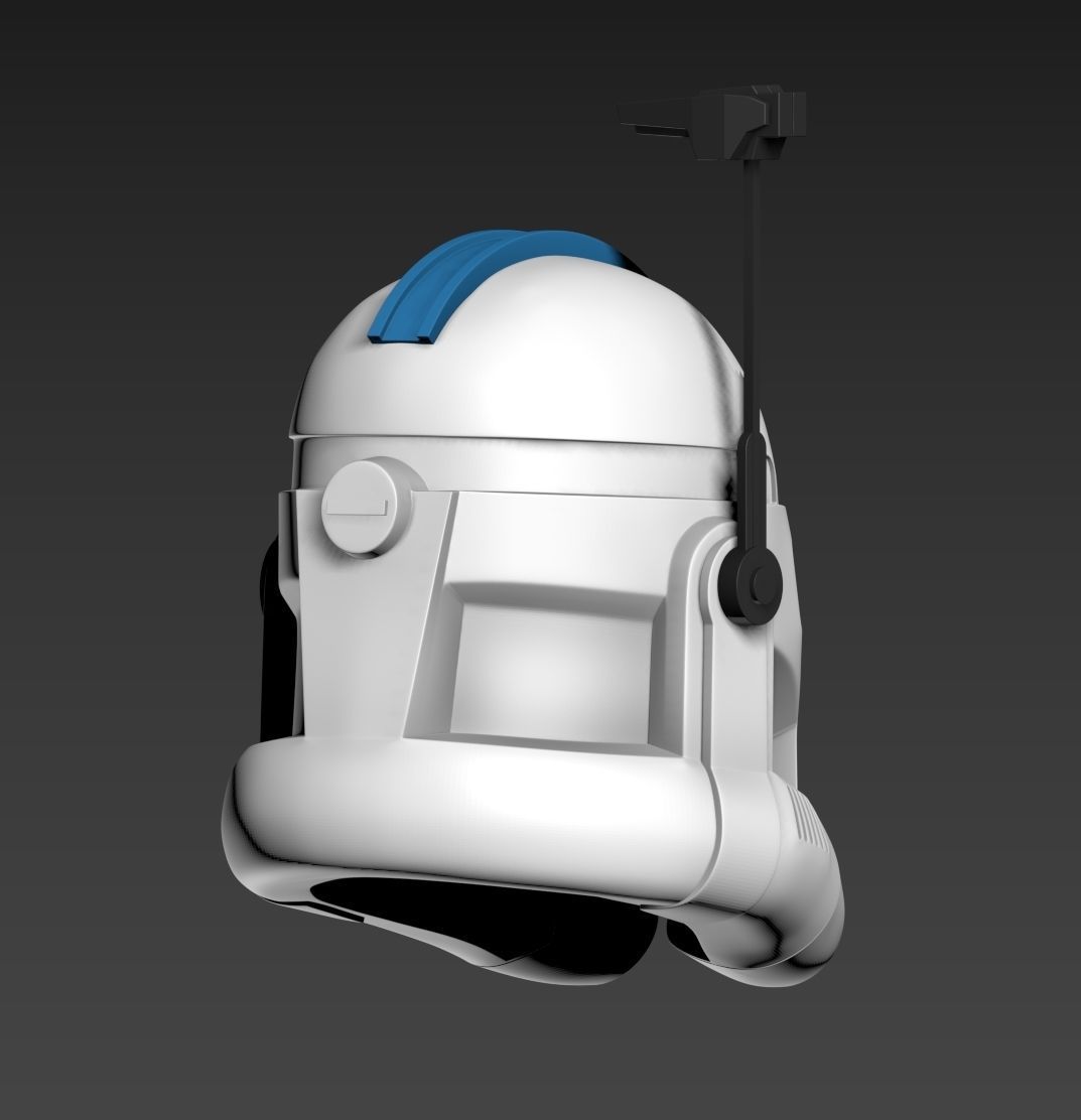 Star Wars Clone ARC Trooper Phase II Fives Helmet Cosplay 3D model 3D ...