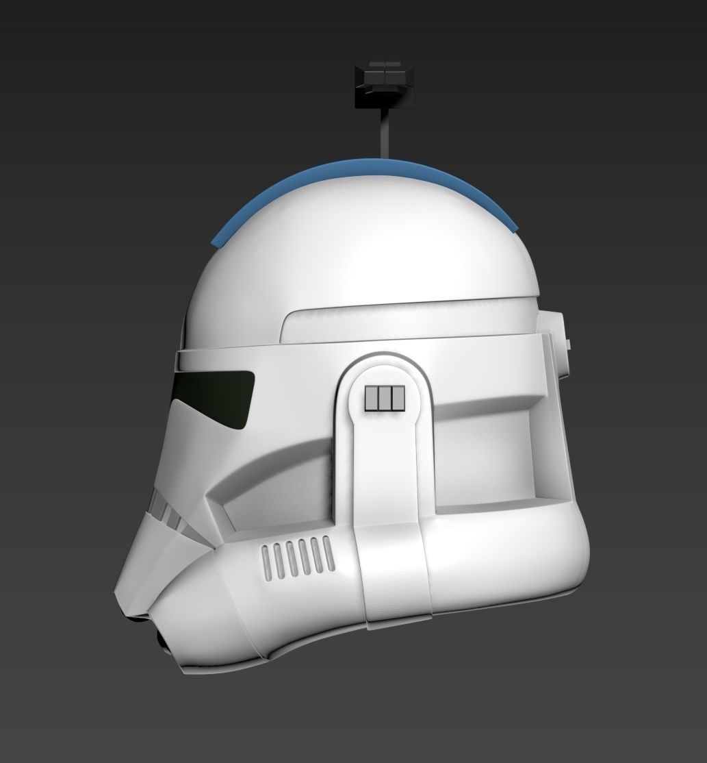 Star Wars Clone ARC Trooper Phase II Fives Helmet Cosplay 3D model 3D ...