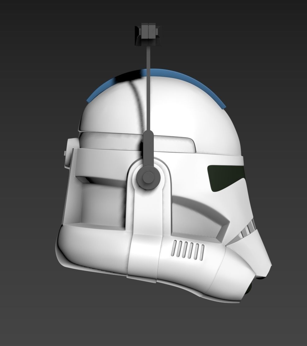 Star Wars Clone ARC Trooper Phase II Fives Helmet Cosplay 3D model 3D ...