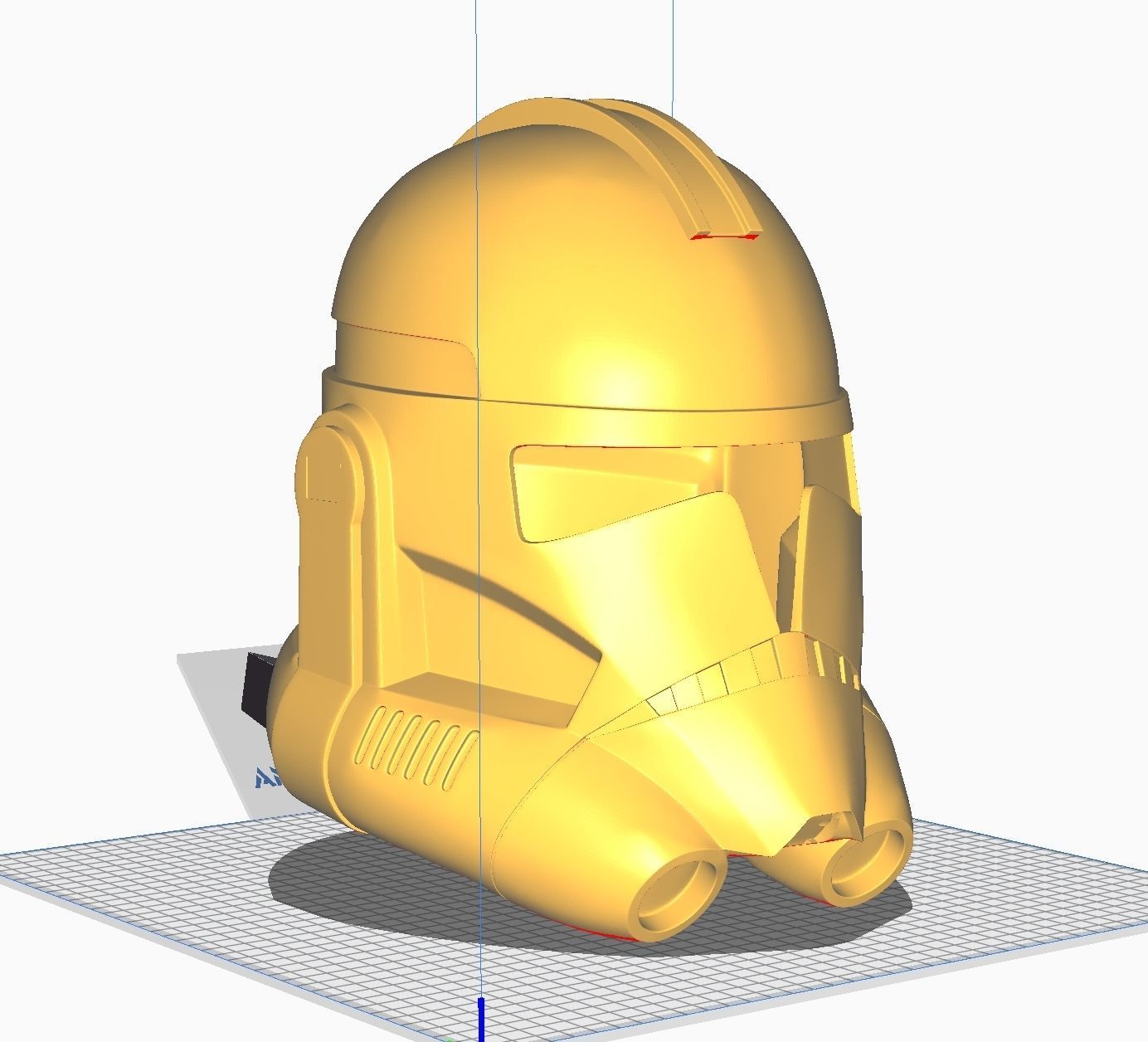 Star Wars Clone ARC Trooper Phase II jesse Helmet Cosplay 3D model 3D ...