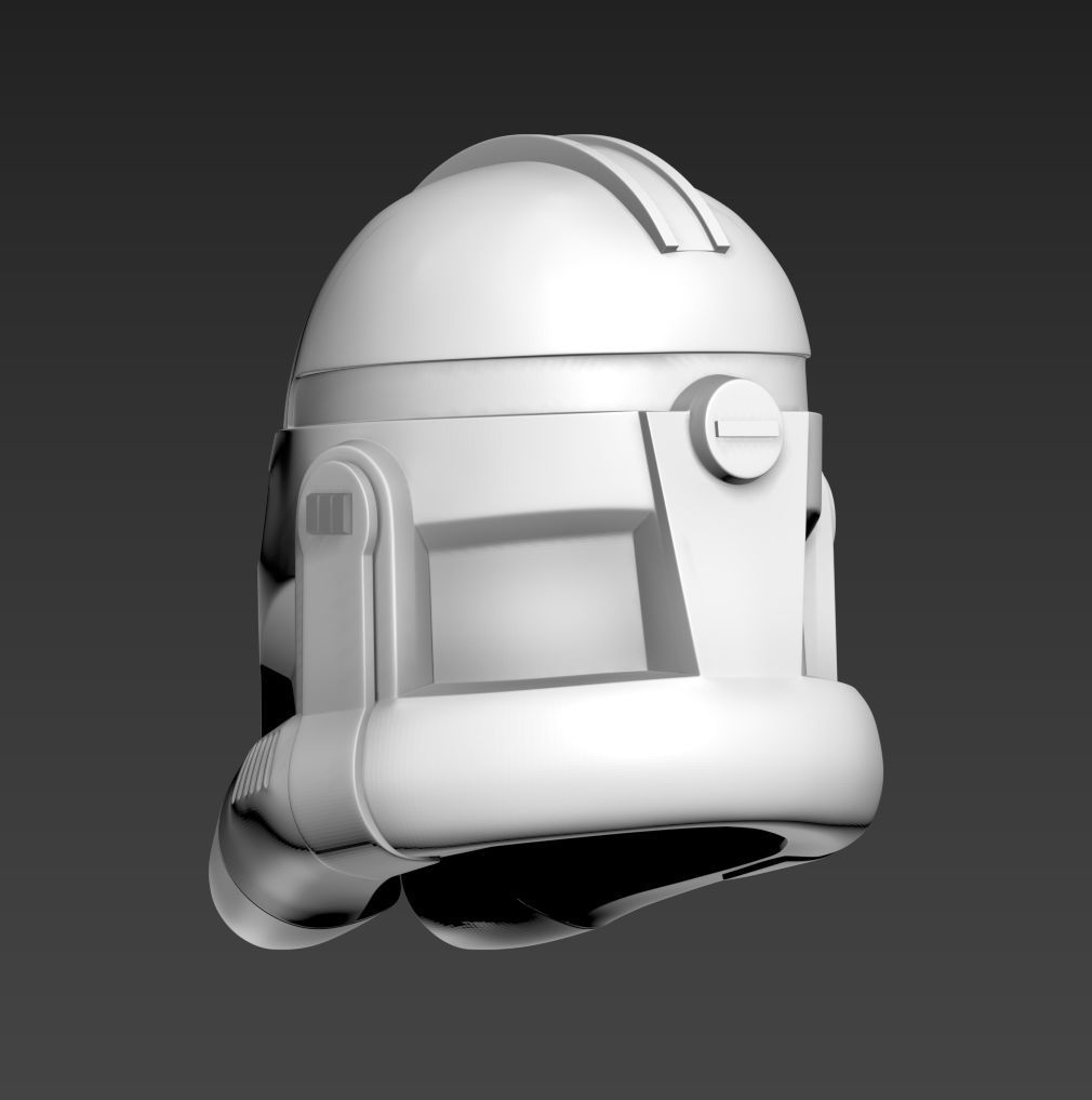 Star Wars Clone ARC Trooper Phase II jesse Helmet Cosplay 3D model 3D ...