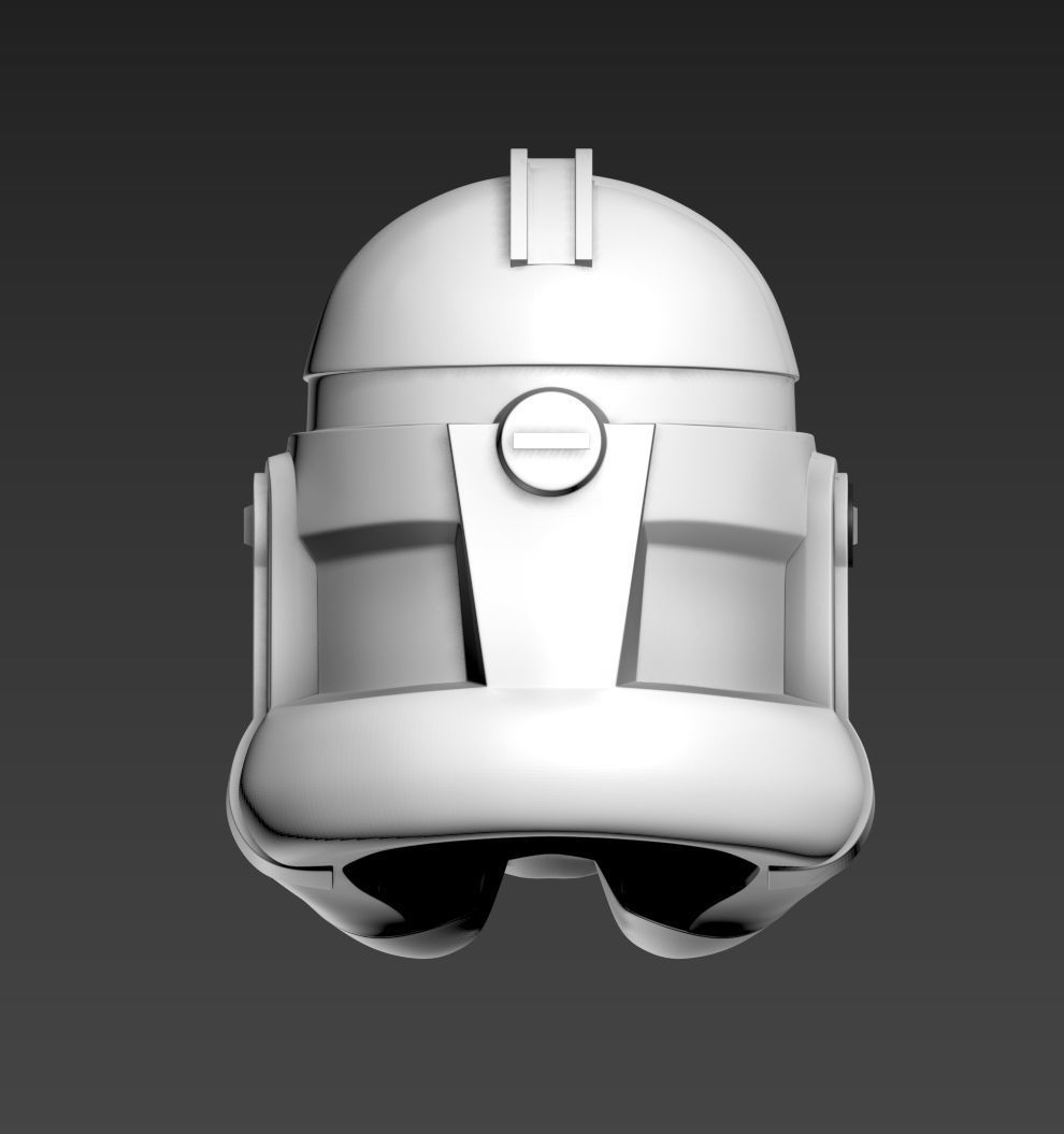 Star Wars Clone ARC Trooper Phase II jesse Helmet Cosplay 3D model 3D ...