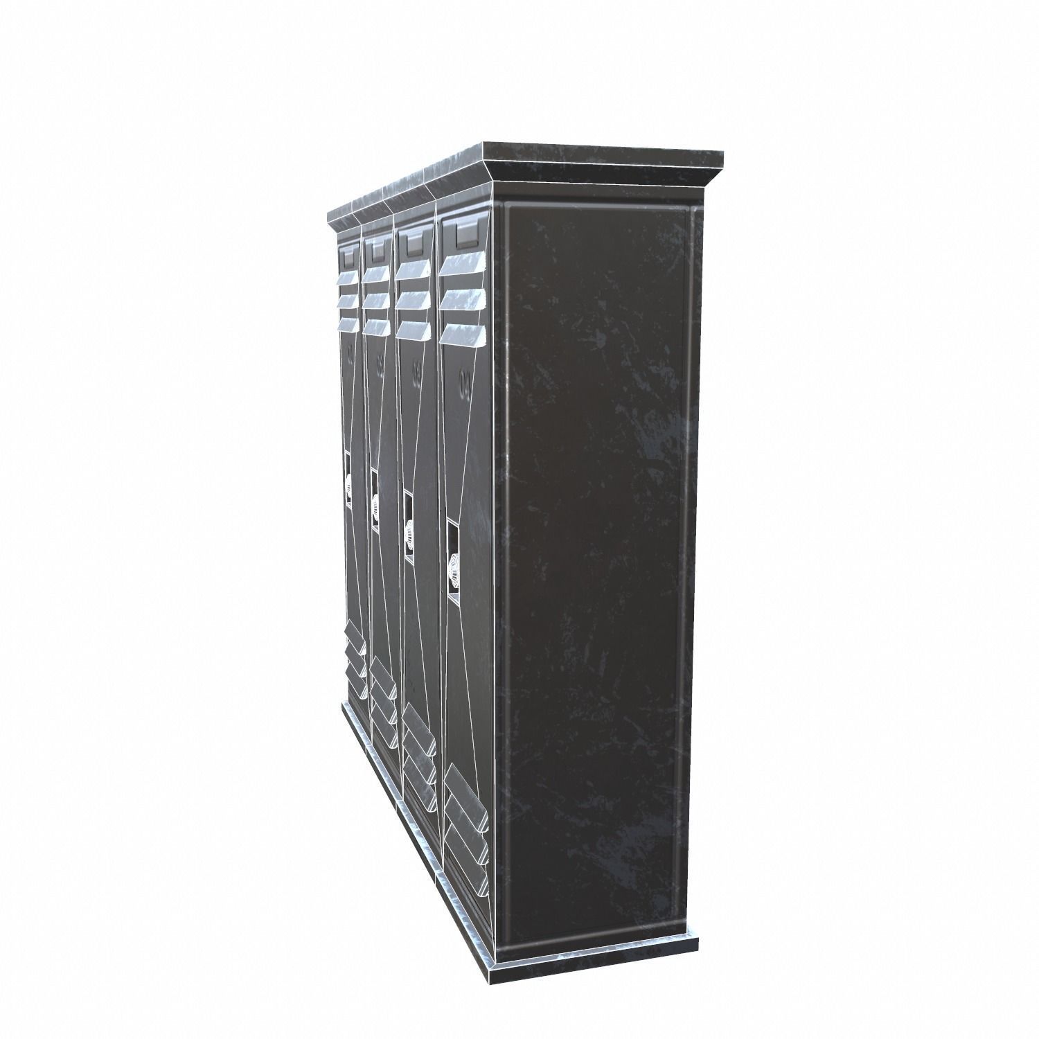 3D model Lockers - 03 VR / AR / low-poly | CGTrader