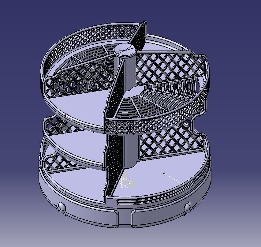 Wooden Kitchen or Restroom Food Organizer 3D print model-03 3D model 3D ...